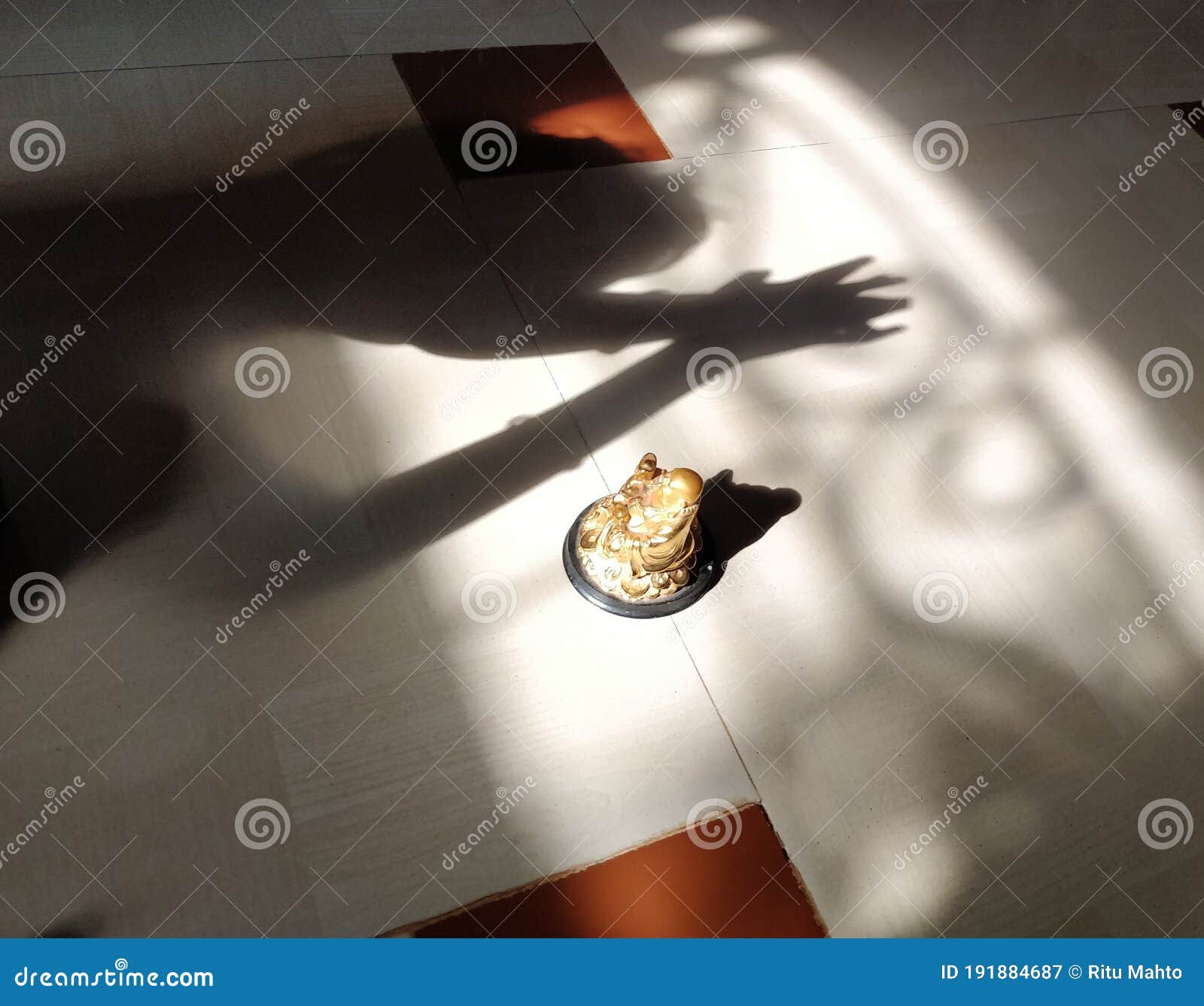 Shadowed Image of Girl Praying To Lord Stock Image - Image of lord ...