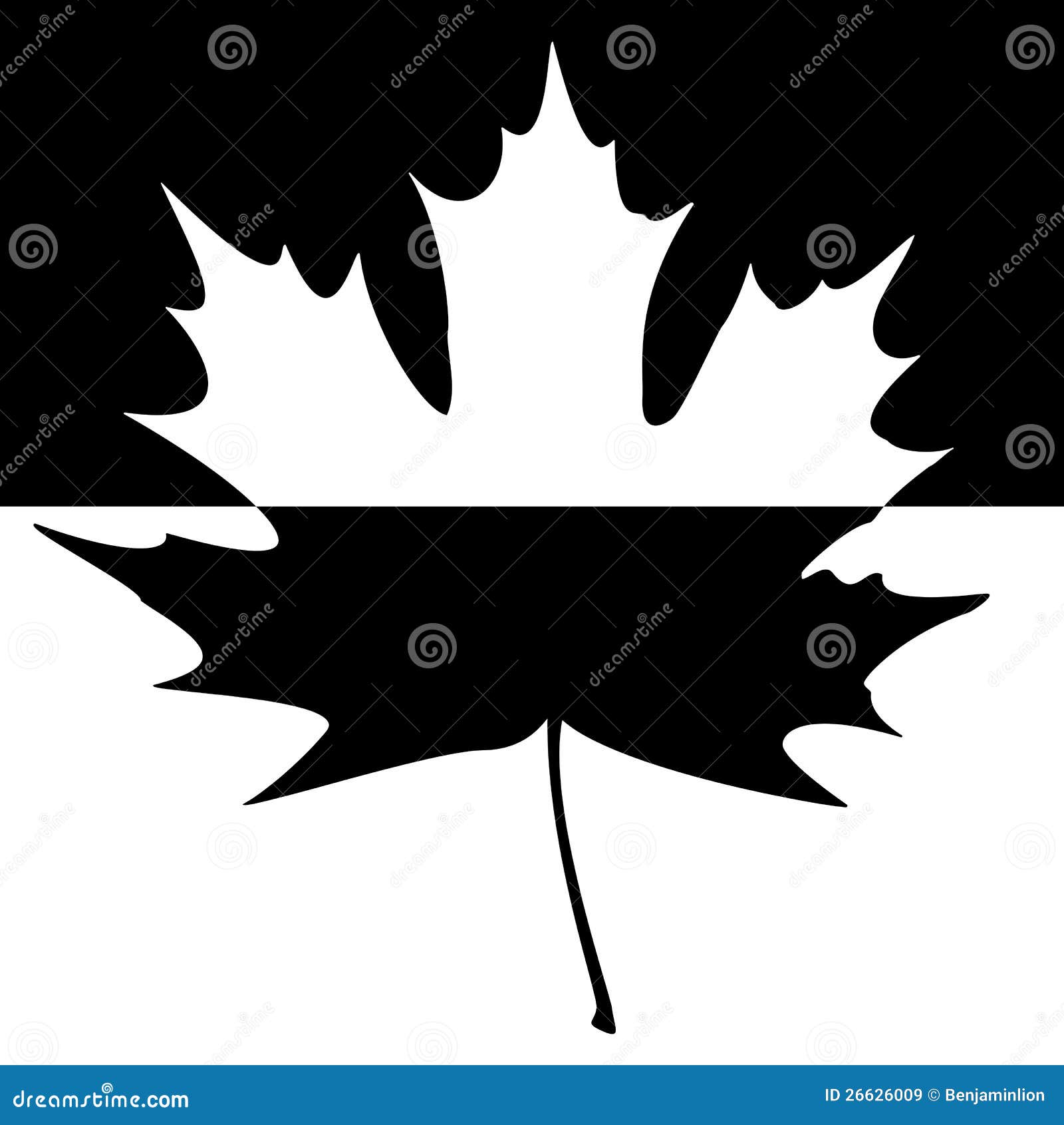 Half Maple Leaves Stock Illustration | CartoonDealer.com #60308590