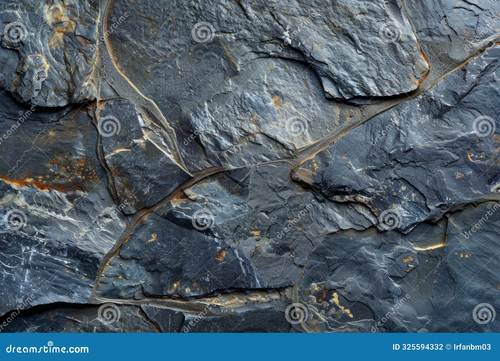 Shadowed Vigor, a Wall of Black Stone with a Rough Texture, Echoes of ...