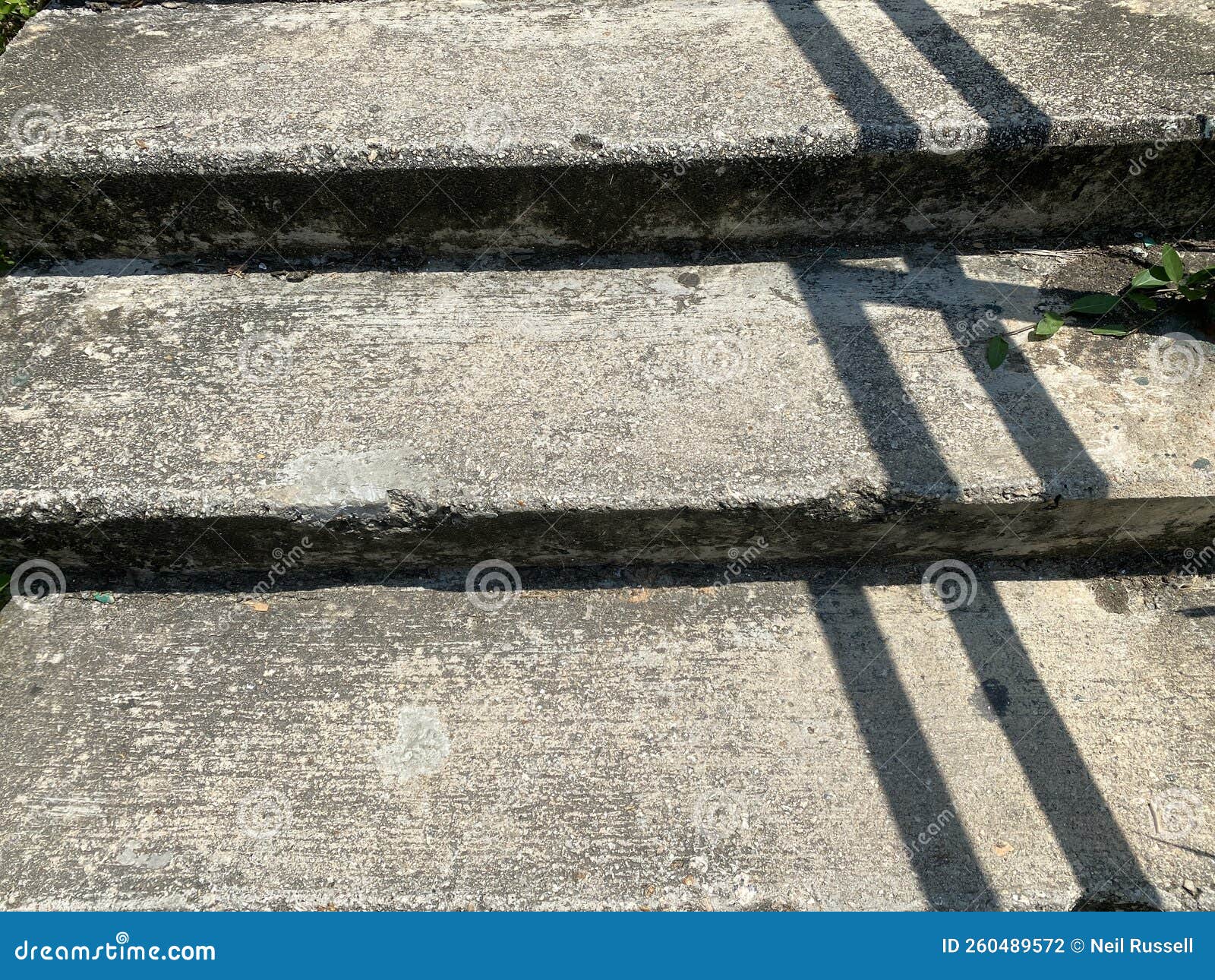 Shadows Across Concrete Steps Stock Photo - Image of shadows, wall ...