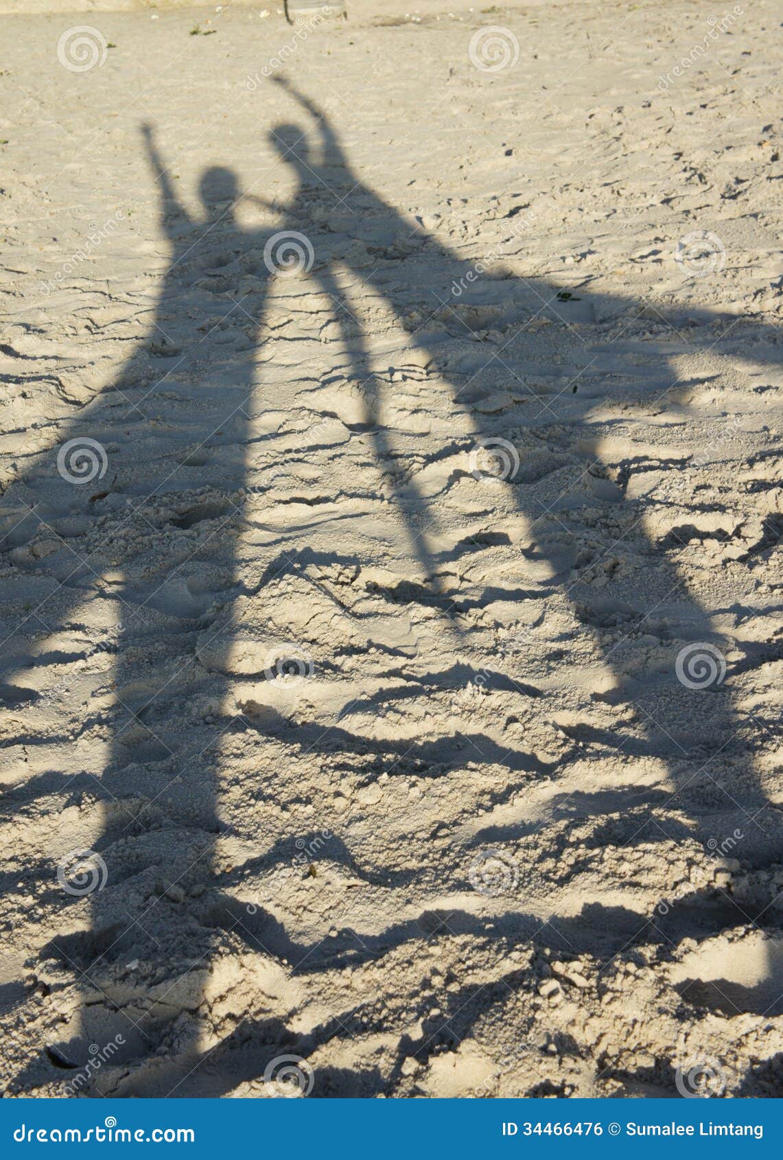 Shadows on the beach stock photo. Image of daylight, people - 34466476
