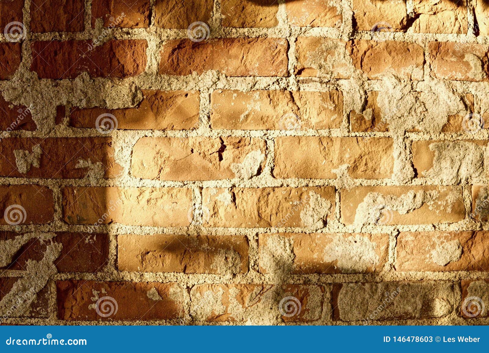 Shadows on a Brick Wall stock image. Image of brown - 146478603