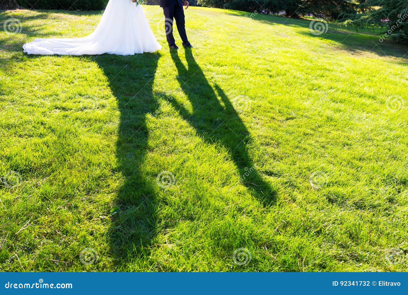 Shadows Bride and Groom Kiss Stock Photo - Image of wedding, spouse ...