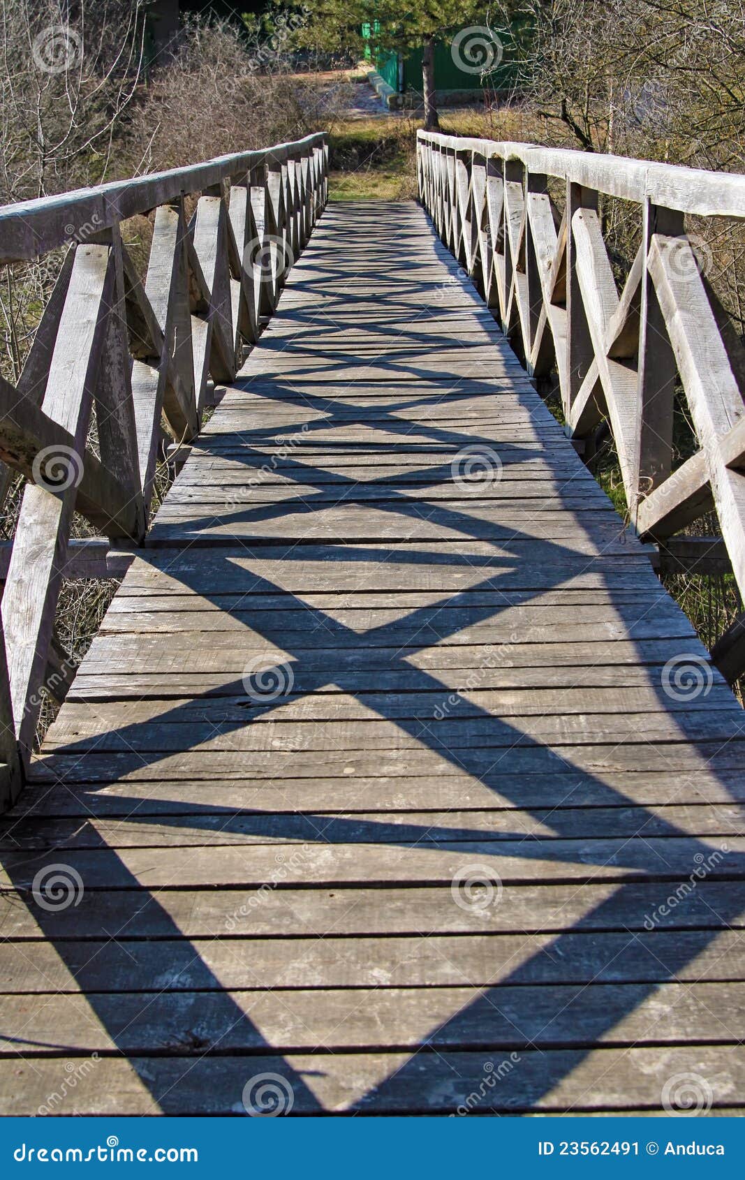 Shadows on bridge stock image. Image of architectural - 23562491