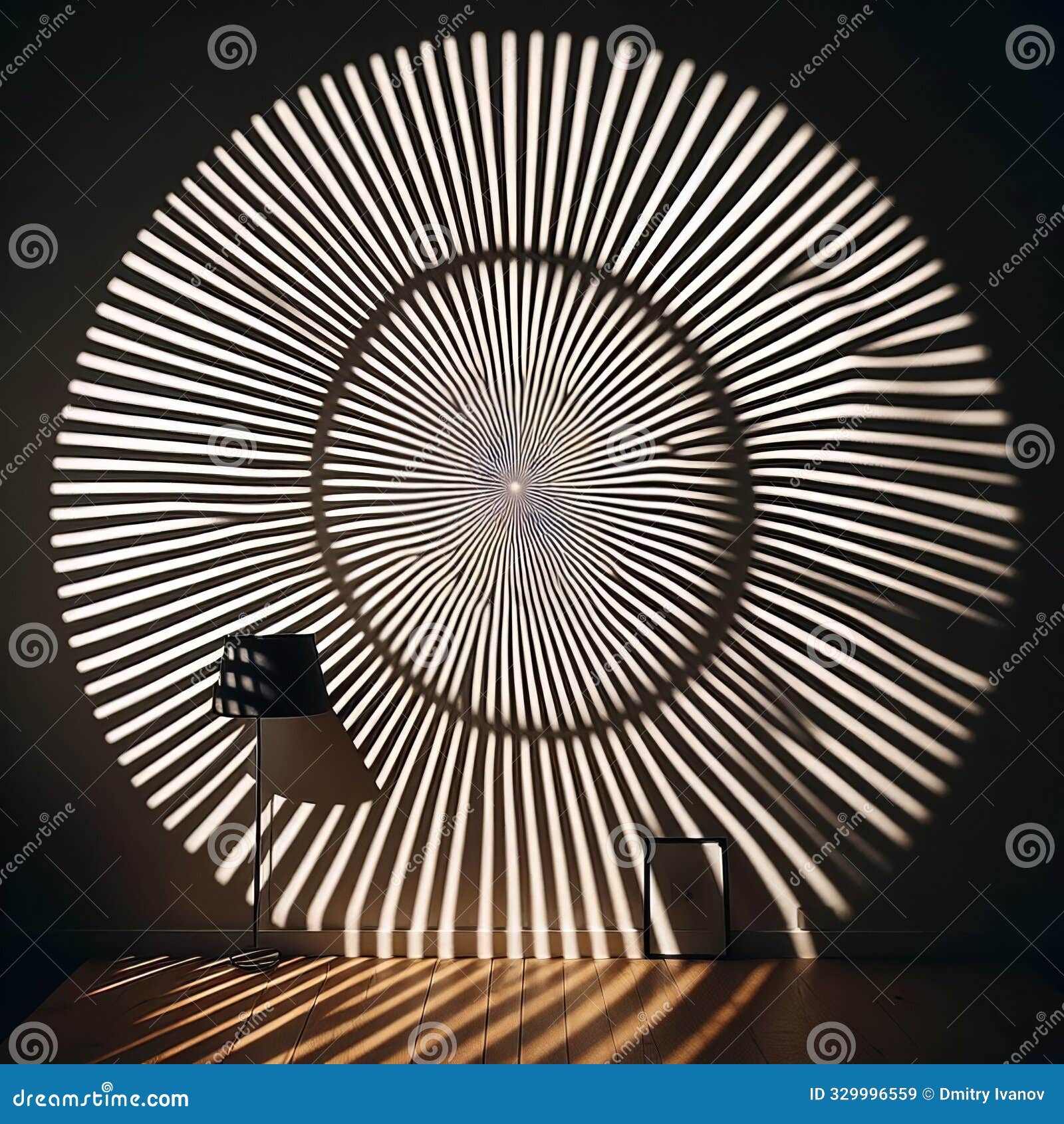 Shadows Cast By Two Gnarly Old Waterfront Poles Stock Image | CartoonDealer.com #272568931