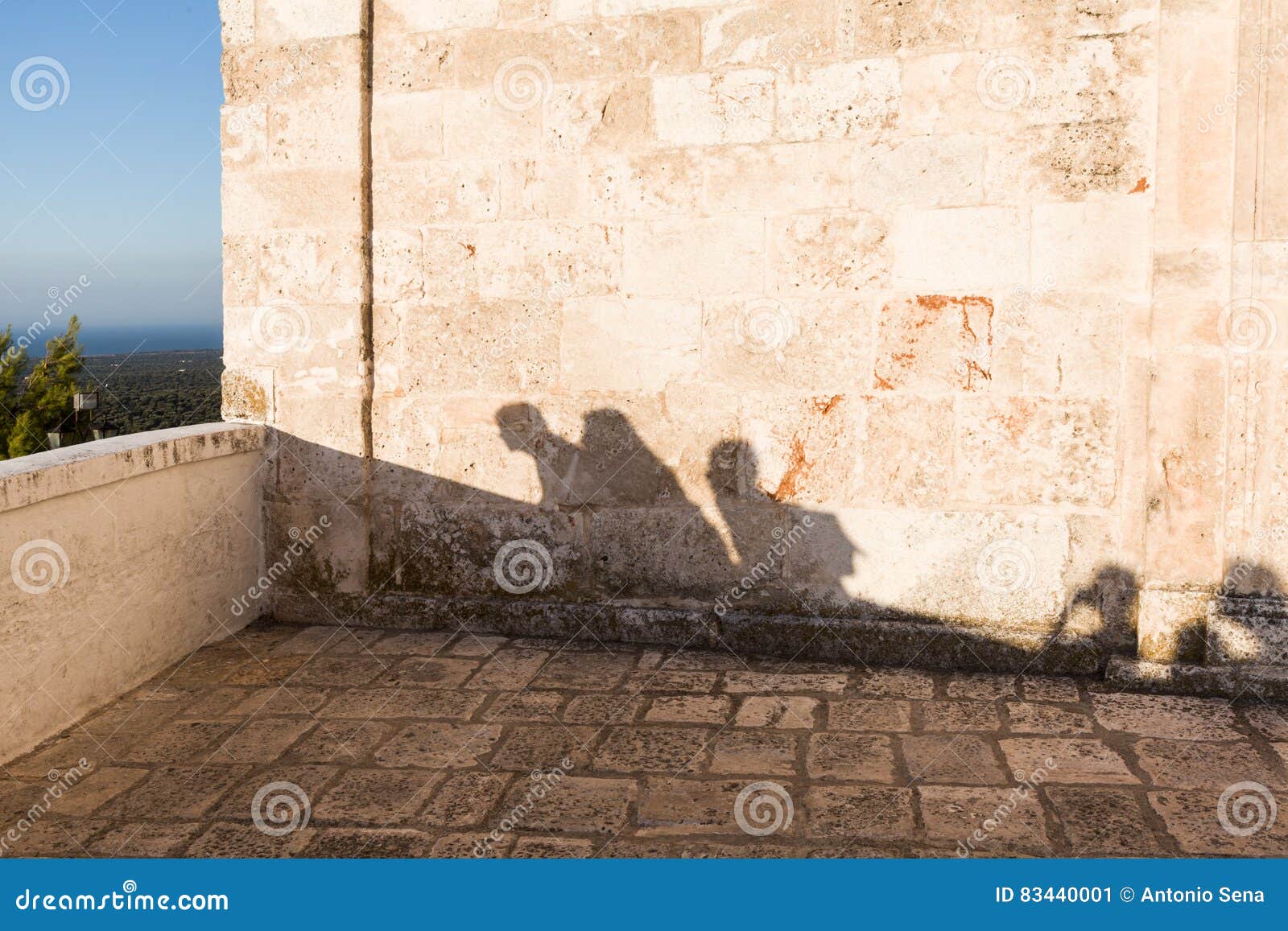 Shadows of crowd stock image. Image of naples, shade - 83440001