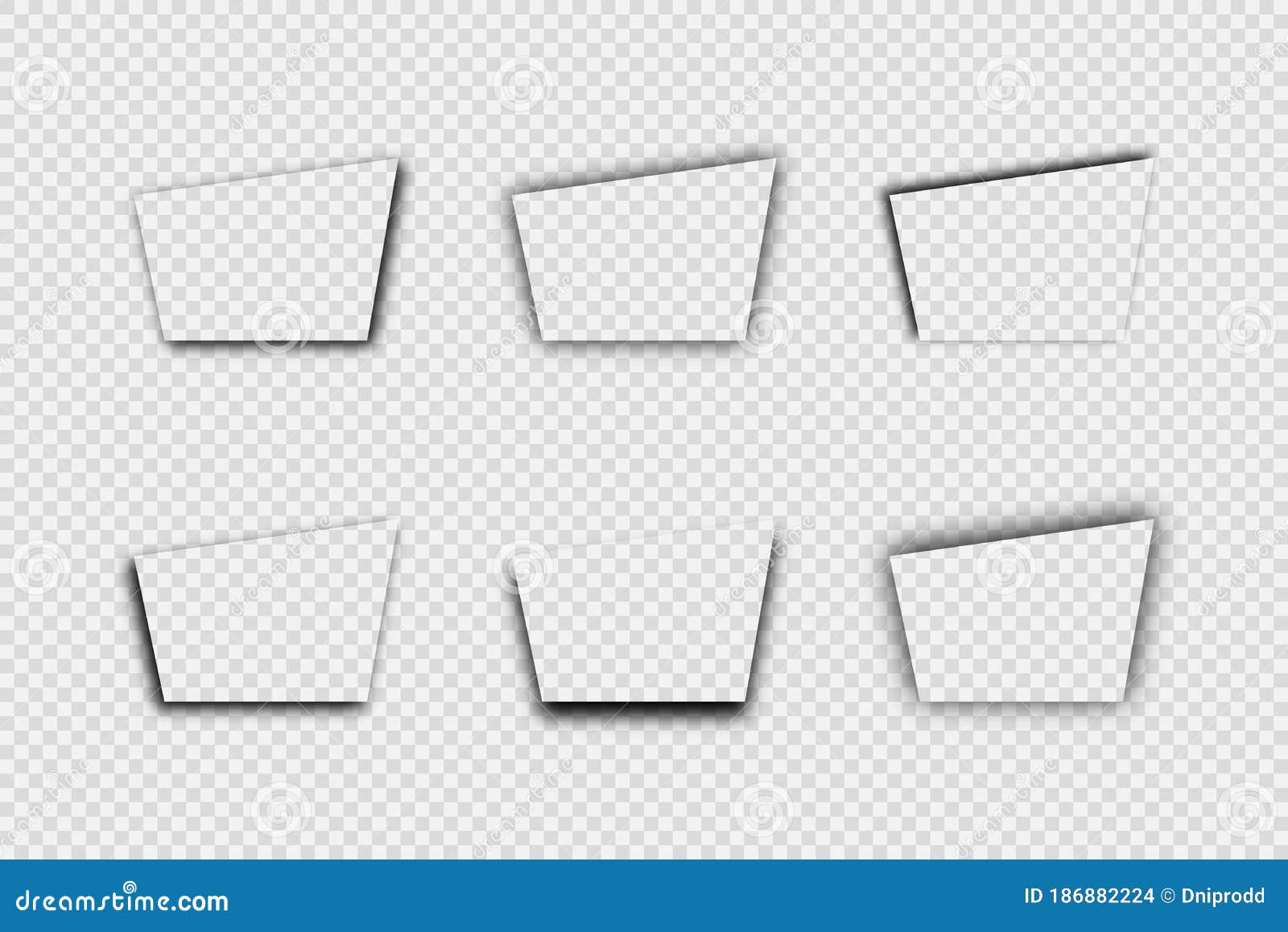 Dark Transparent Realistic Shadow Stock Vector - Illustration of ...