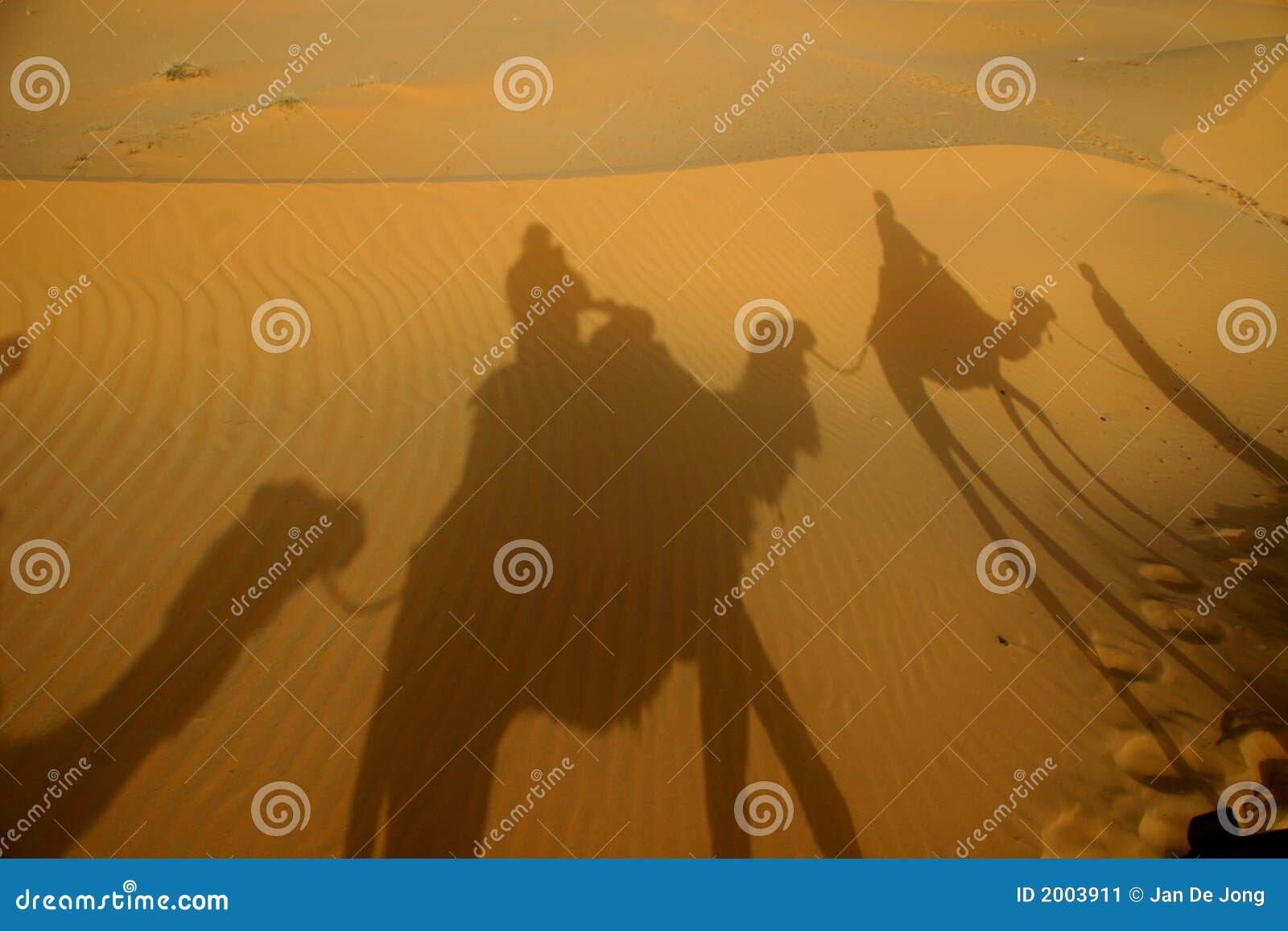 Shadows in the desert stock image. Image of africa, morocco - 2003911