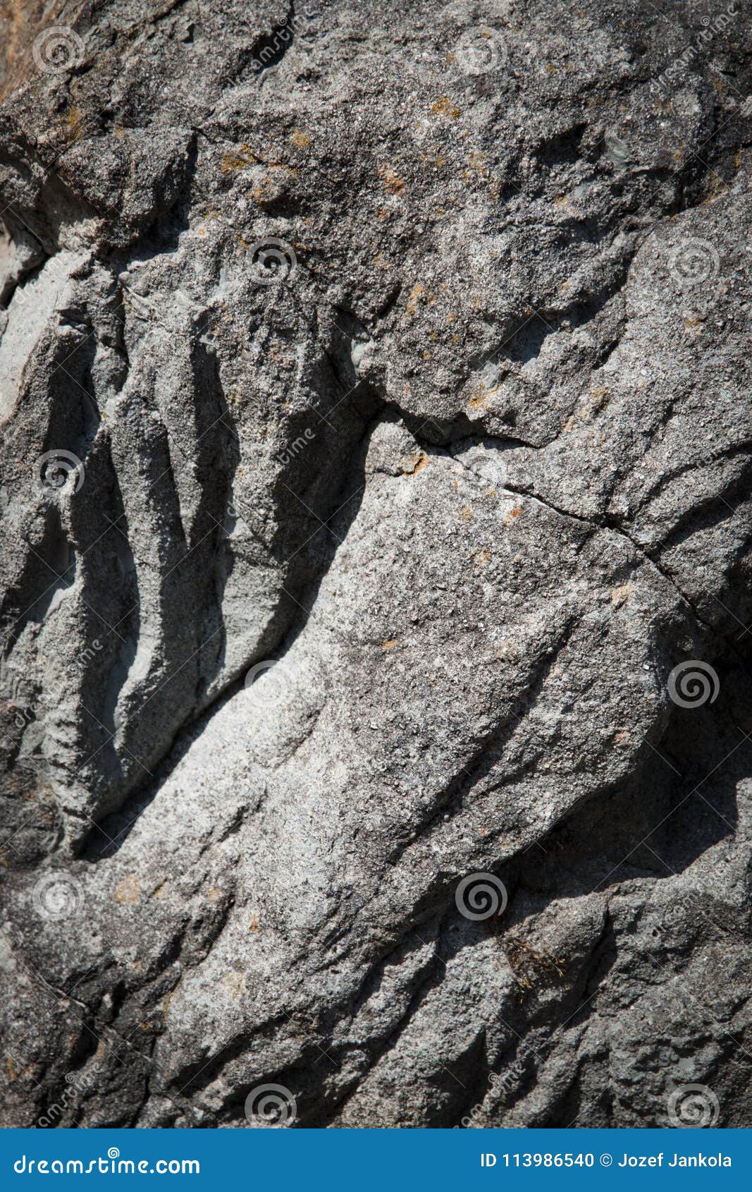 Shadows on Gray Sandstone Rock Stock Photo - Image of nature ...