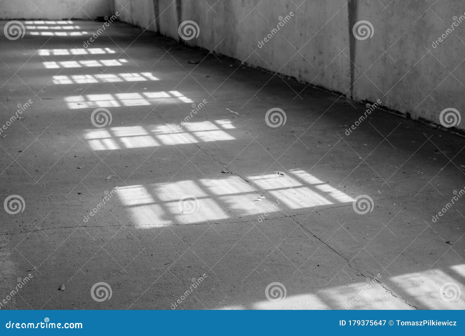 Shadows from the Window on the Ground Stock Image - Image of grey ...