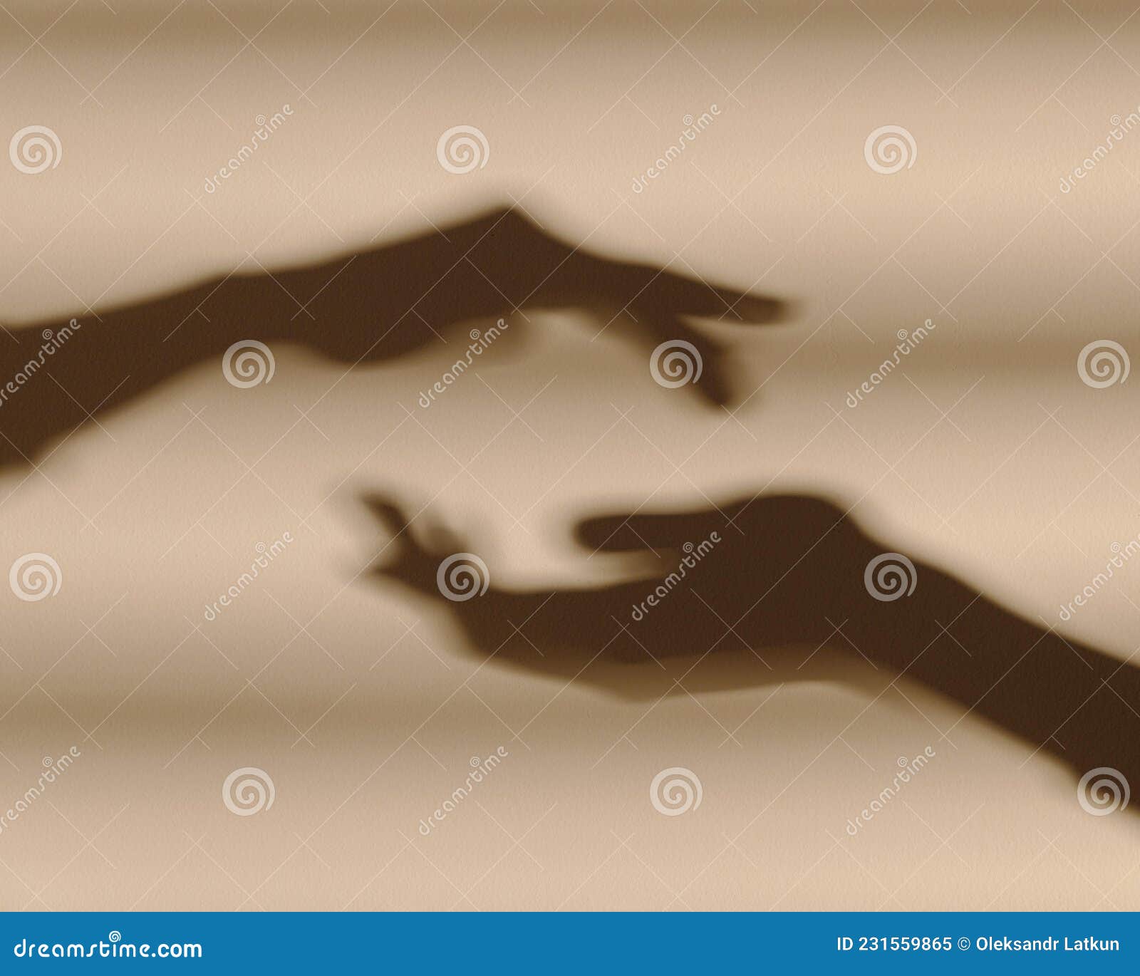 Shadows Hands White Wall. High Quality Photo Stock Image - Image of ...