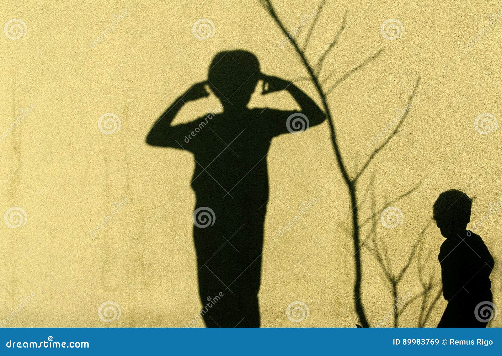Shadows of kids stock image. Image of kids, silhouette - 89983769