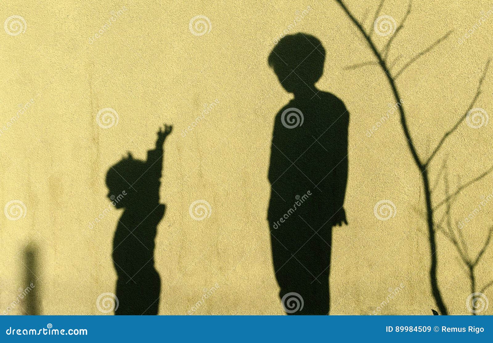 Shadows of kids stock image. Image of friends, child - 89984509