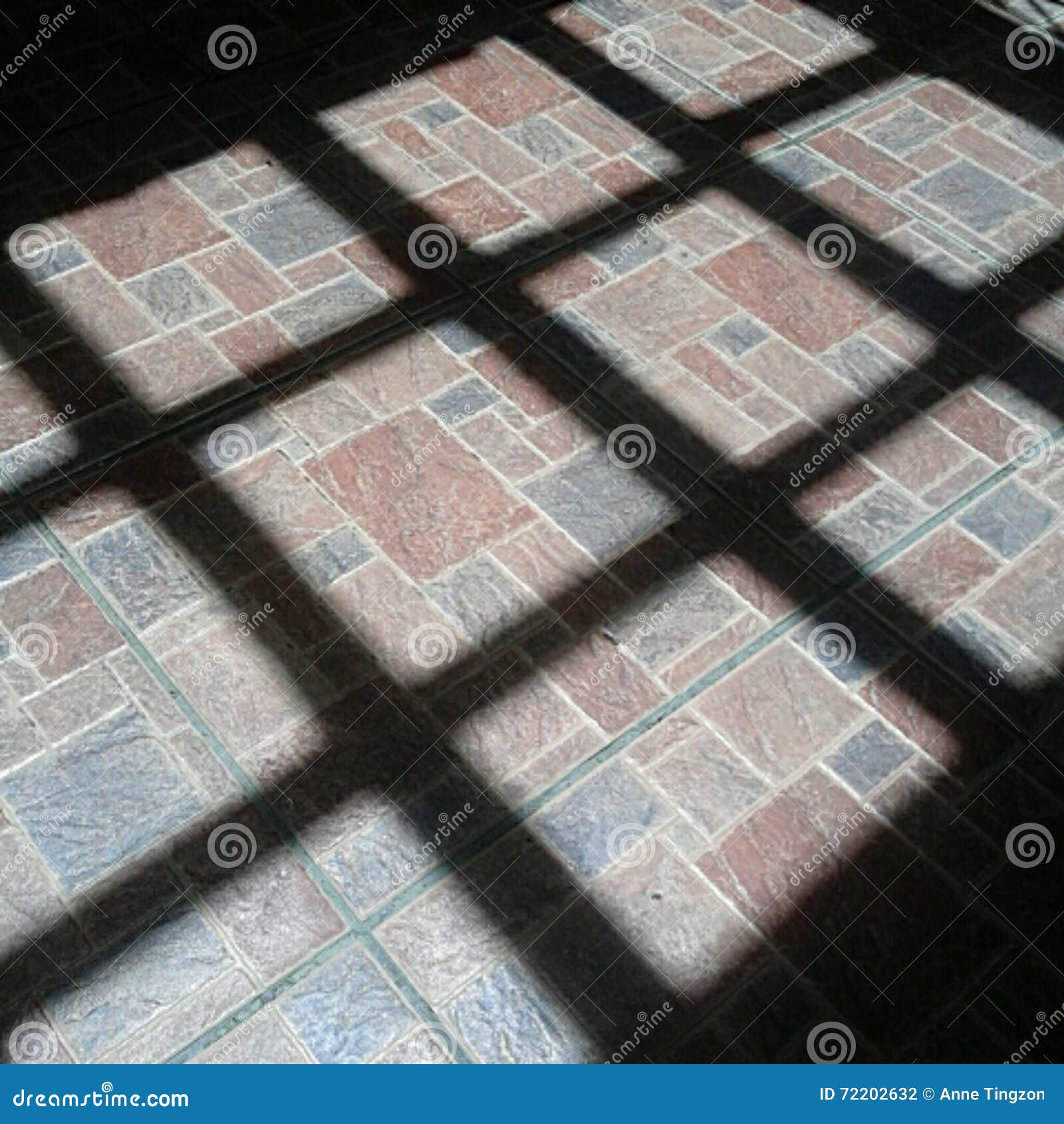 Shadows, lines and tiles stock photo. Image of daylight - 72202632