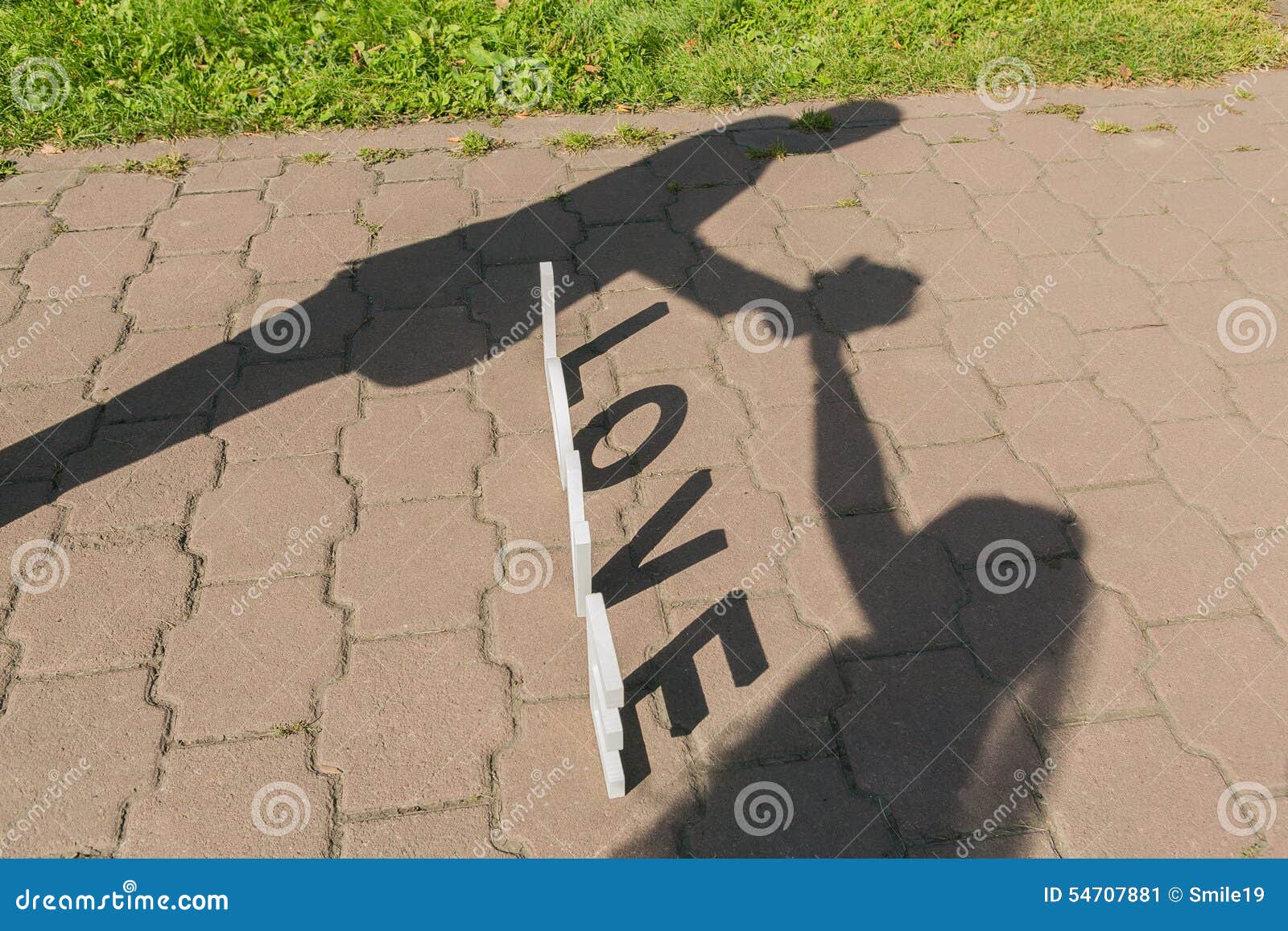 Shadows of love couple stock image. Image of bridal, romantic - 54707881