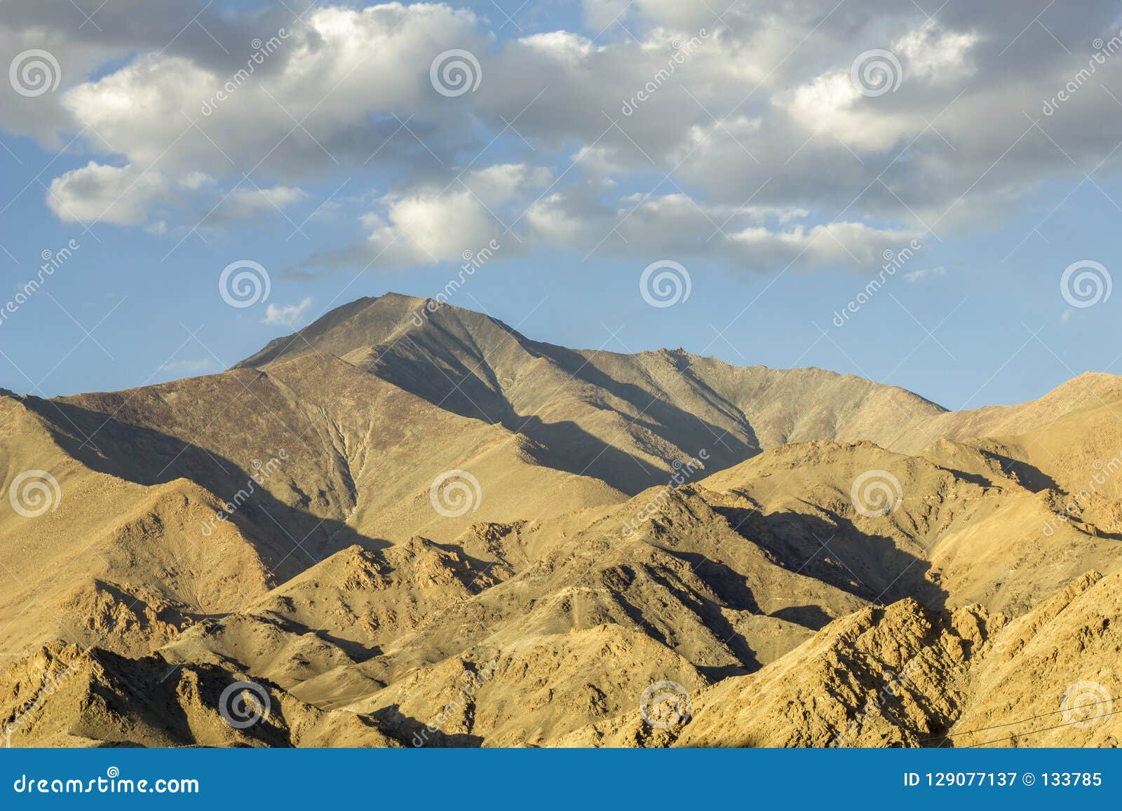 A Shadows on the Mountains in the Day Time Stock Image - Image of ...