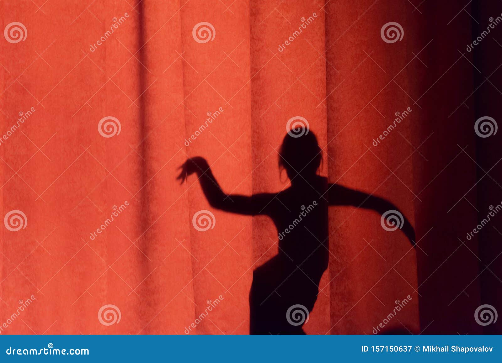 Shadows of people stock image. Image of dancer, dancing - 157150637