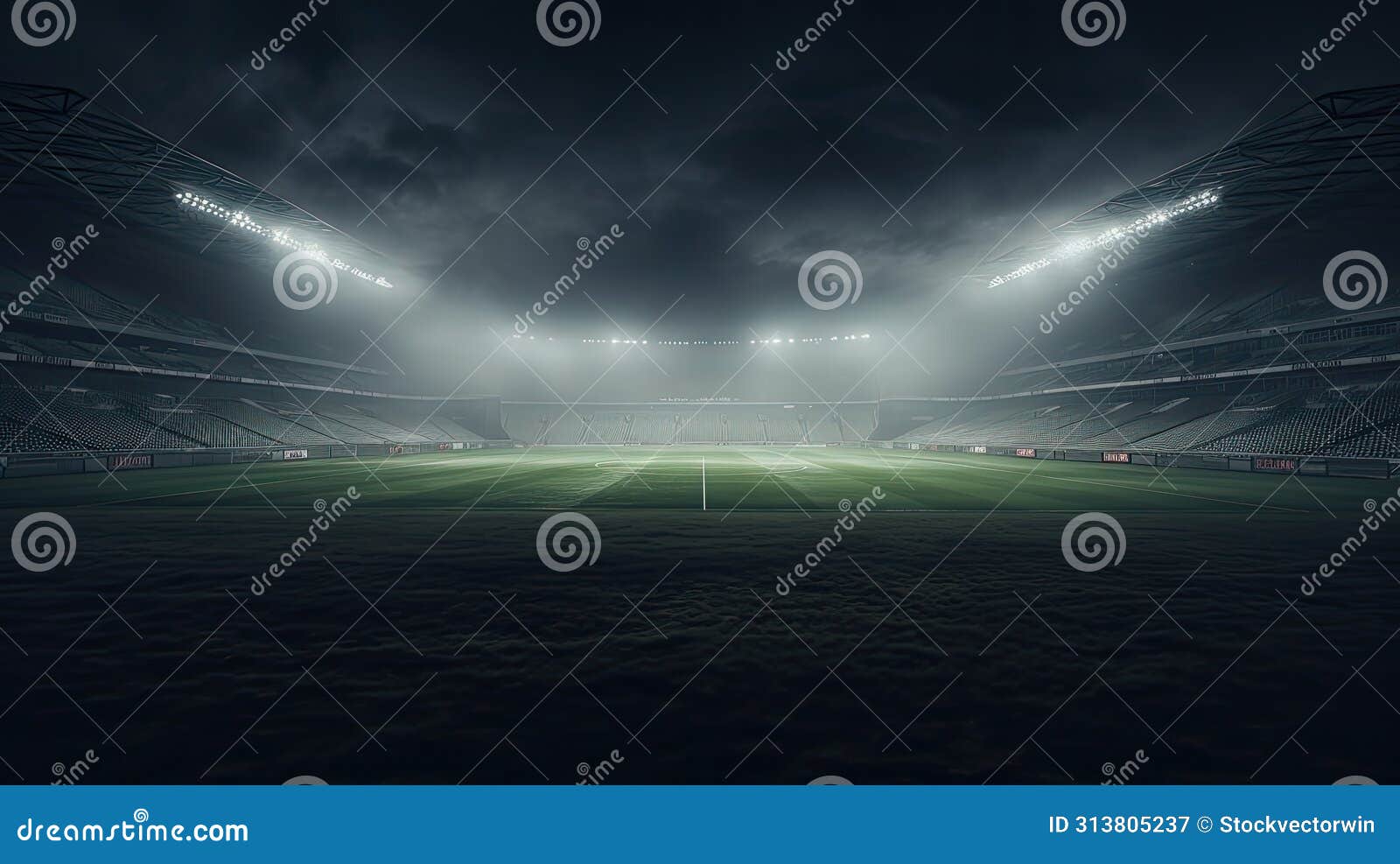 Shadows stadium dark stock illustration. Illustration of waiting ...