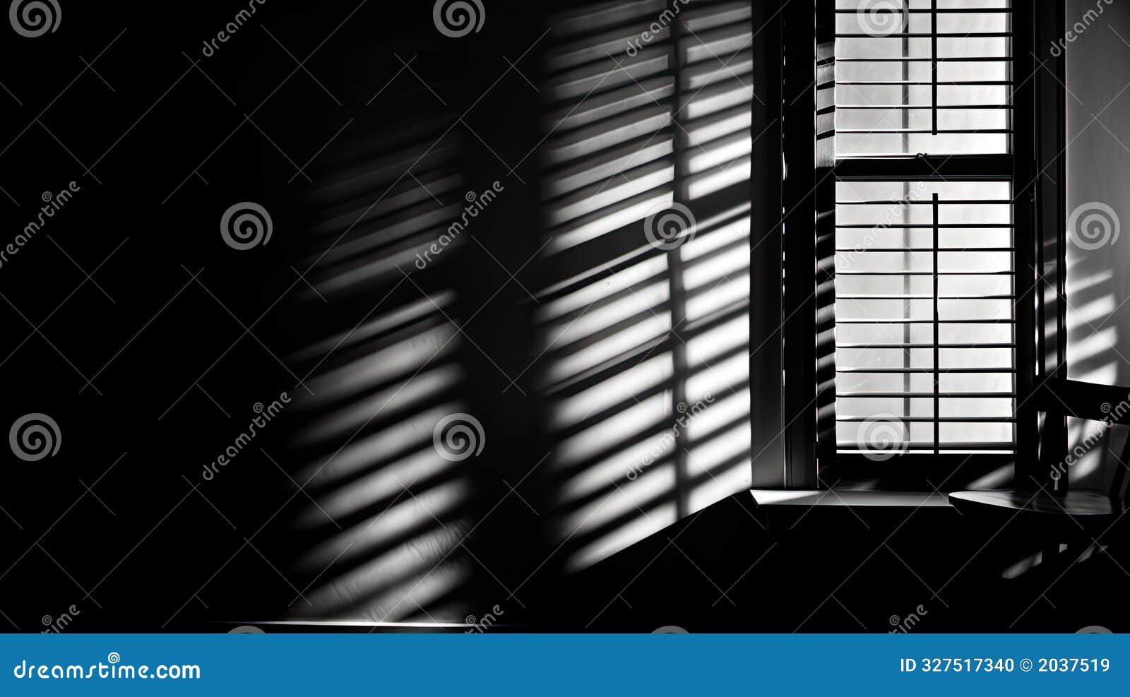 Shadows sun in window stock illustration. Illustration of strikg ...