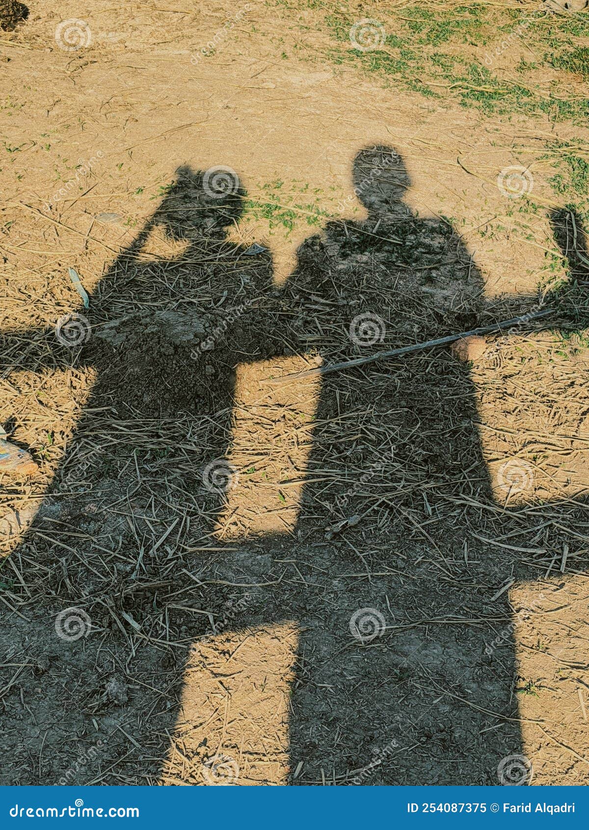 Shadows of Two Men Standing Stock Image - Image of standing, aesthetic ...