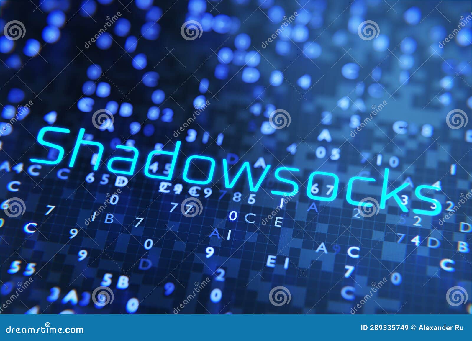 Shadowsocks Technology To Bypass Government Censorship. Concept of the ...
