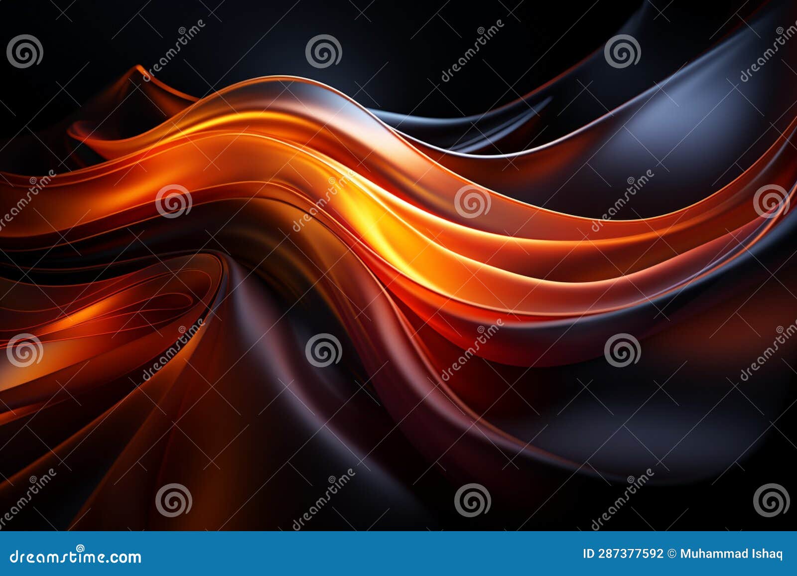 Shadowy Abstraction, Elements Lose Focus Against a Dark Backdrop ...