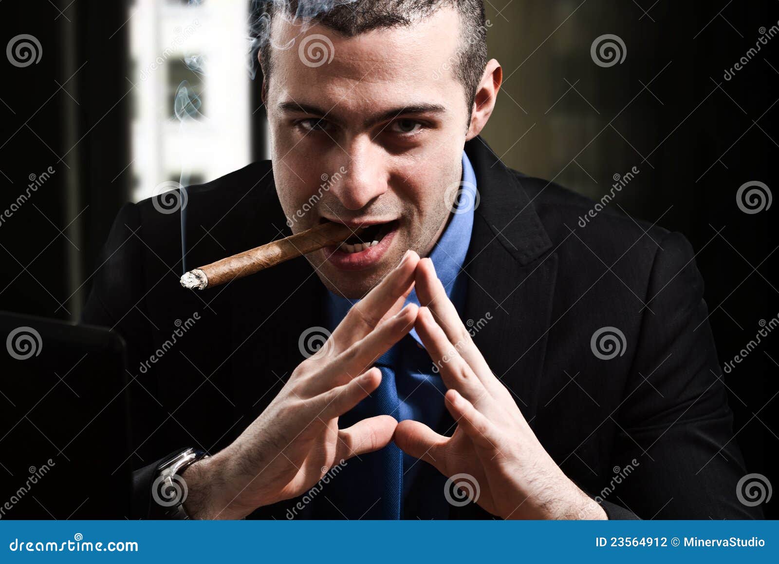 Shady man stock photo. Image of dishonest, banker, mafia - 23564912