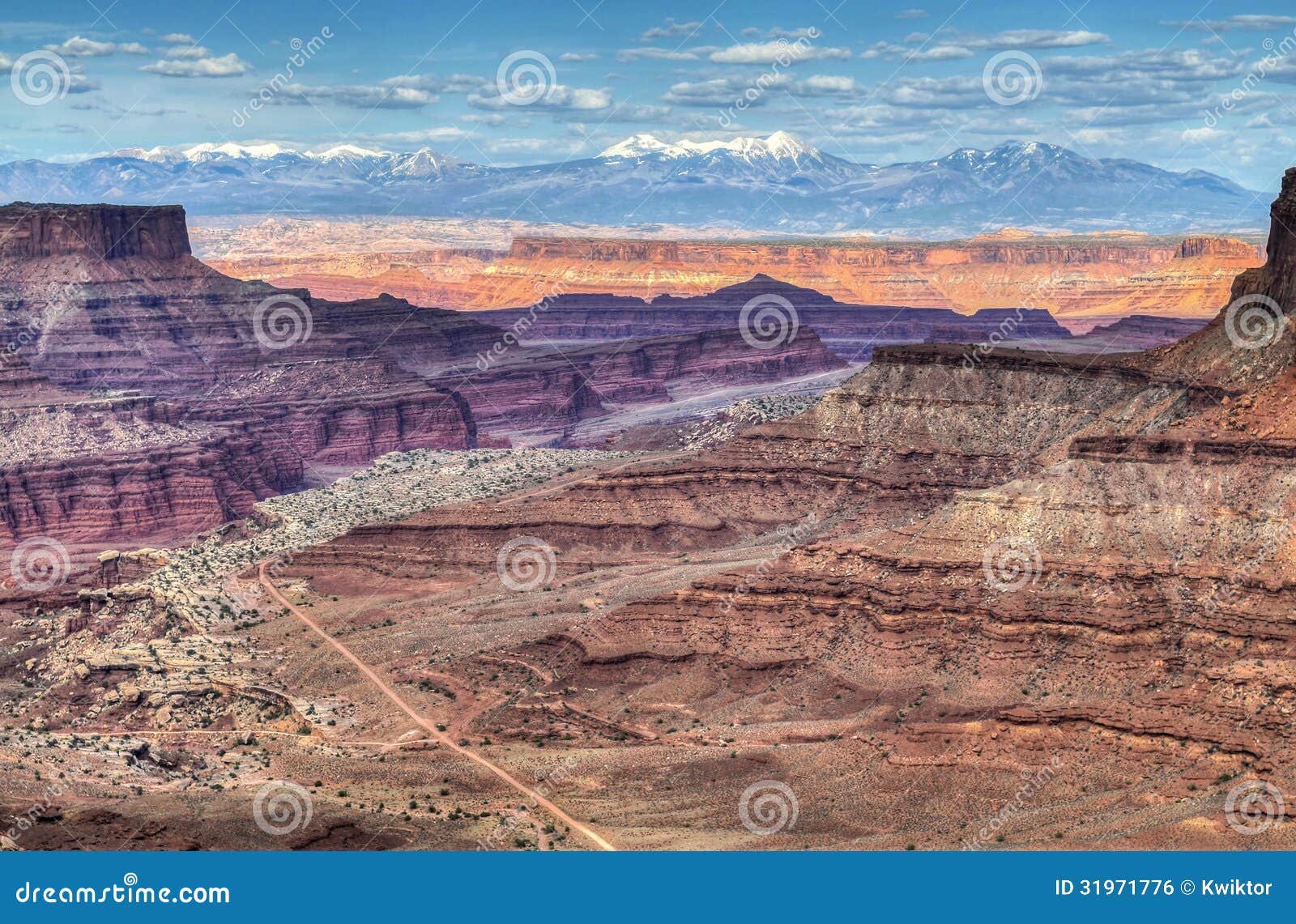 Shafer Switchbacks stock photo. Image of utah, canyon - 31971776