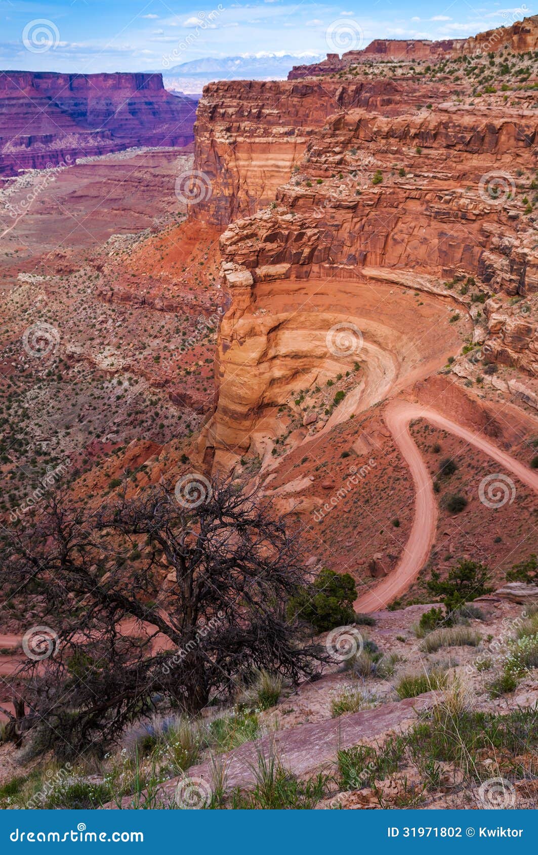 Shafer Switchbacks stock photo. Image of plateau, hiking - 31971802