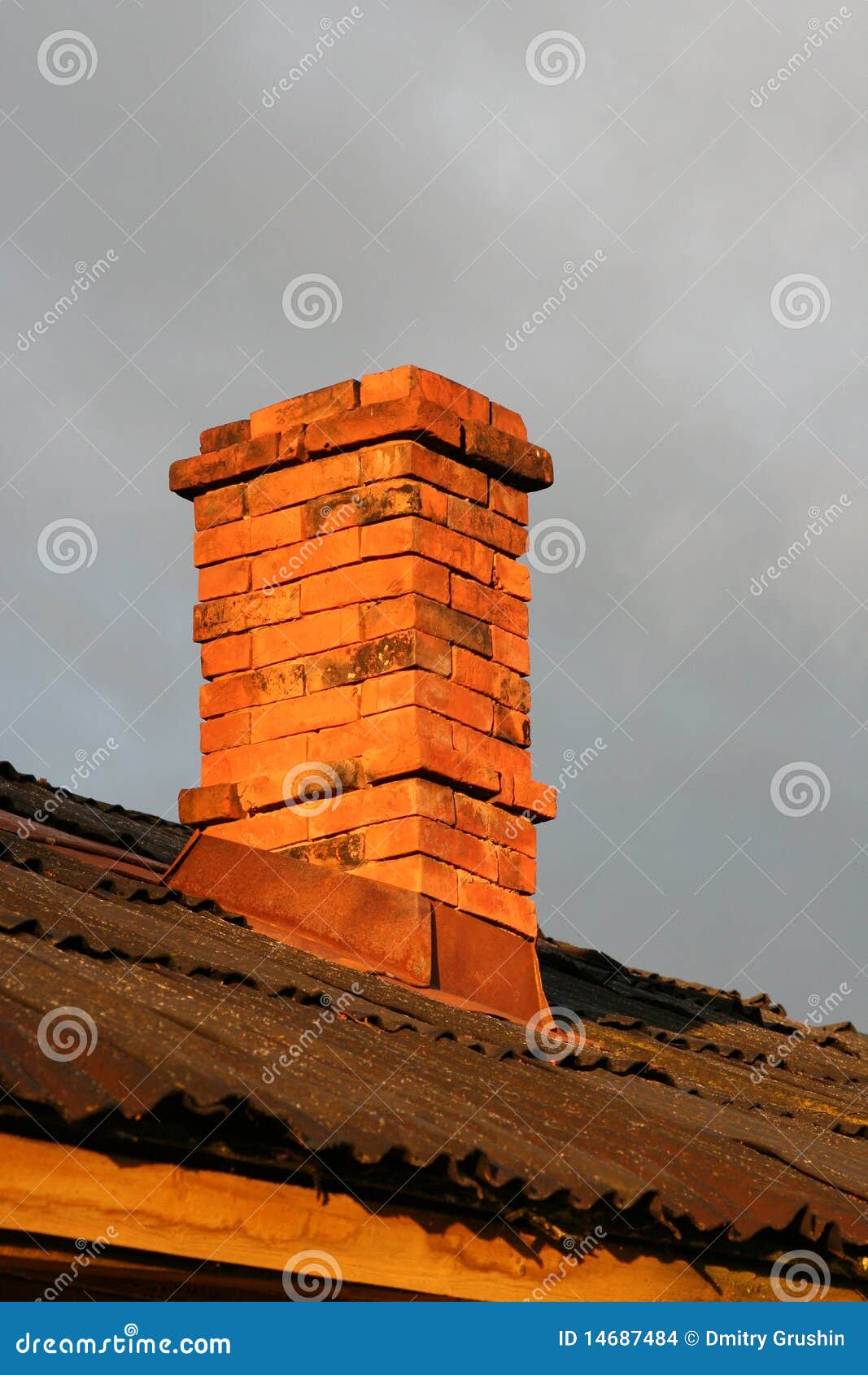 Shaft stock photo. Image of technology, chimney, sunset - 14687484