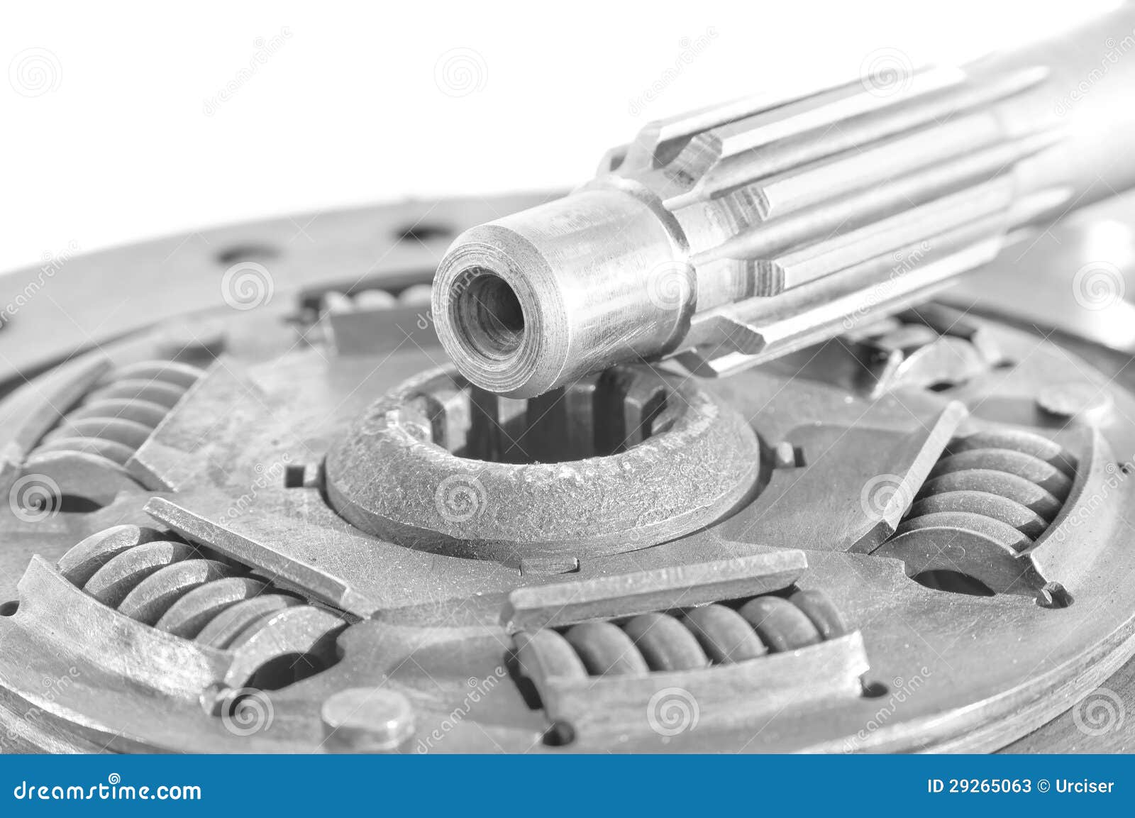 Shaft and disk stock image. Image of steel, round, metallic - 29265063