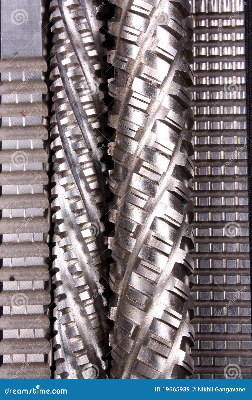 Shaft Grooves stock image. Image of metallic, drill, industrial - 19665939