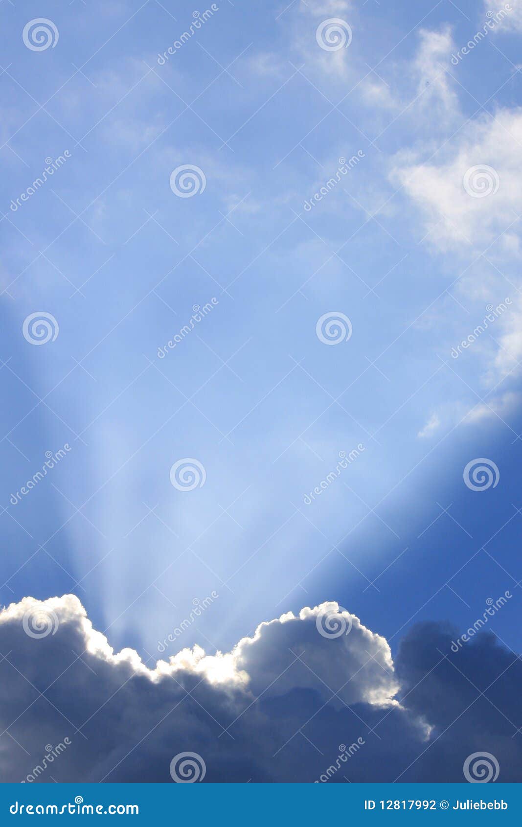 A shaft of light stock photo. Image of powerful, pure - 12817992