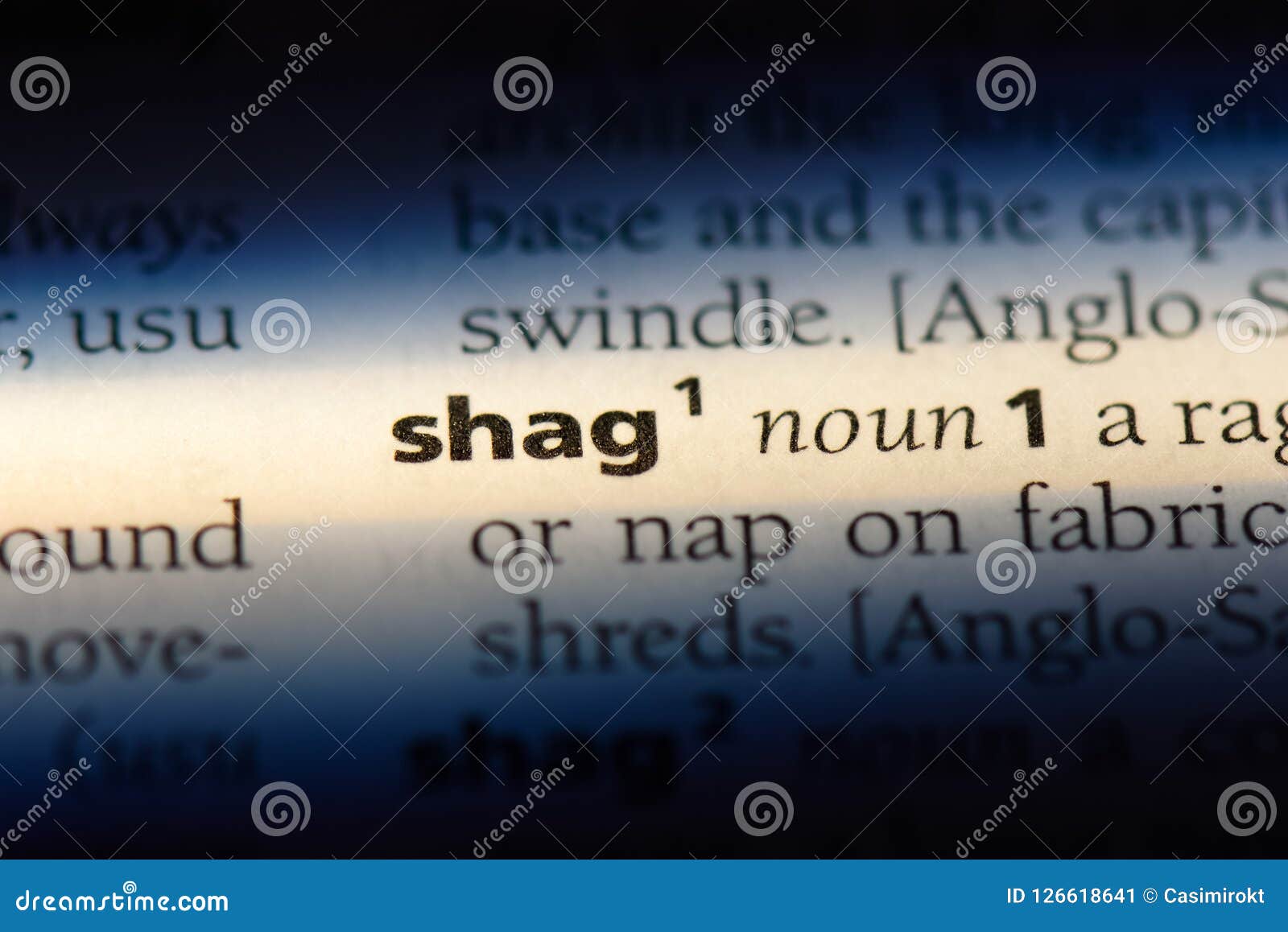 Shag stock image. Image of idea, paper, english, word - 126618641