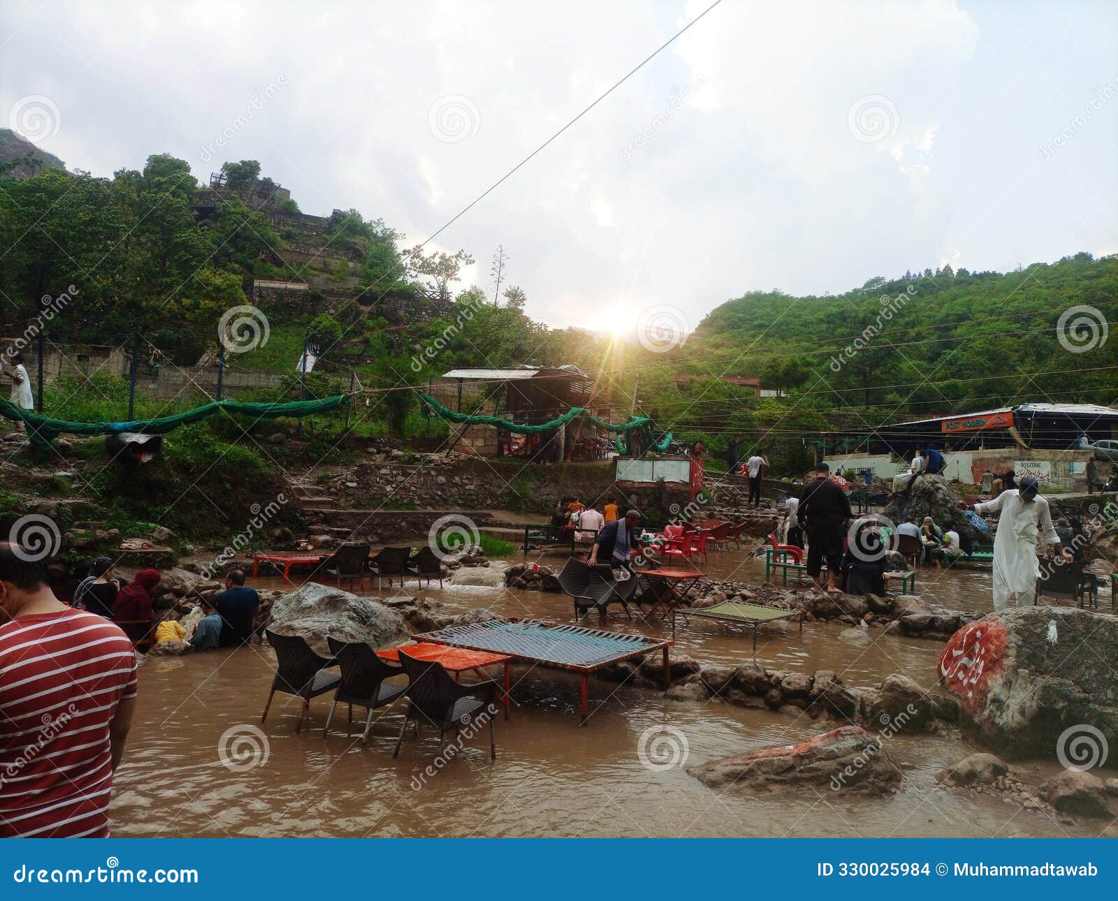 Shah Dara View Point in Pakistan Editorial Stock Image - Image of view ...