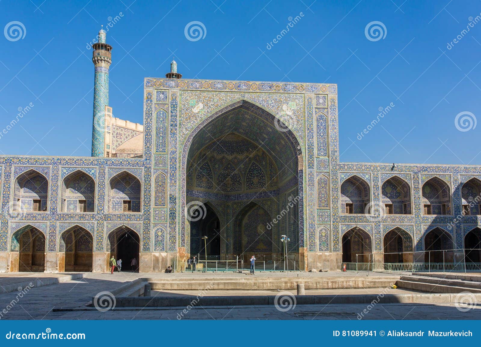The Shah Mosque in Isfahan editorial photo. Image of isfahan - 81089941