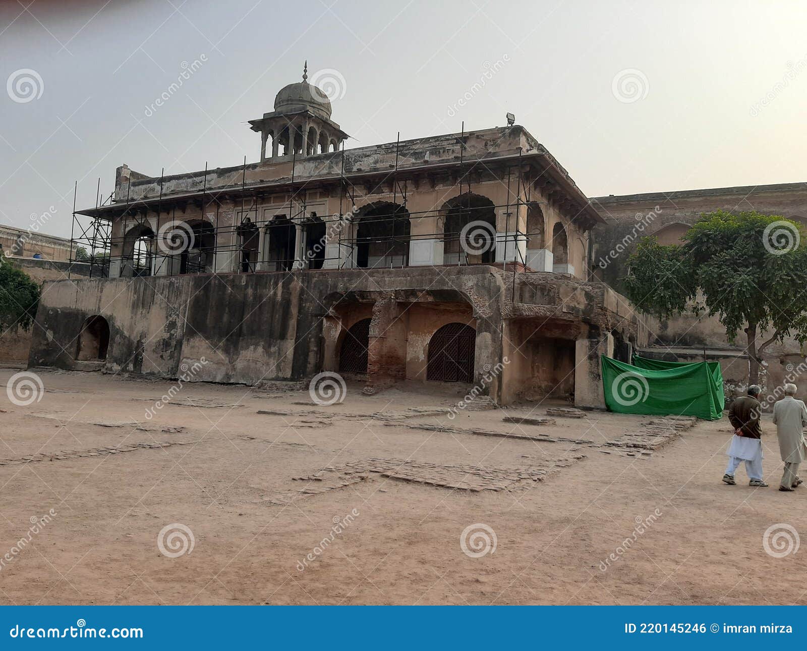 Shahi Fort Lahore Pakistan Inside Editorial Photo - Image of monastery ...