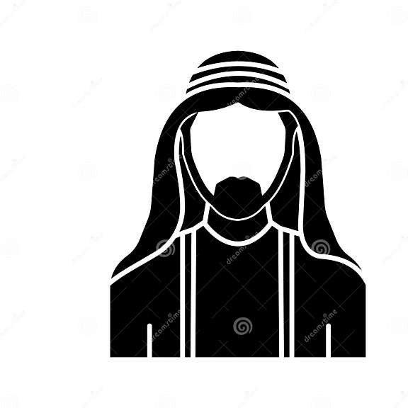 Shaikh Isolated Vector Icon Which Can Easily Modify or Edit Stock ...