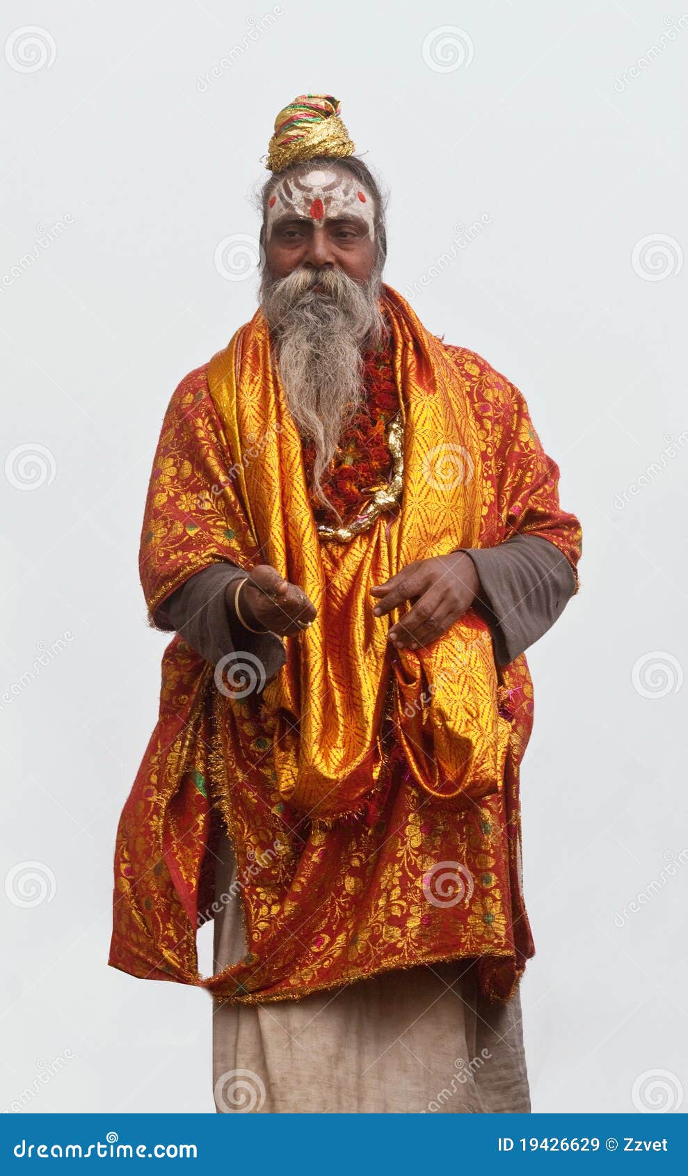 Shaiva Sadhu in Varanasi, India Editorial Stock Image - Image of ...
