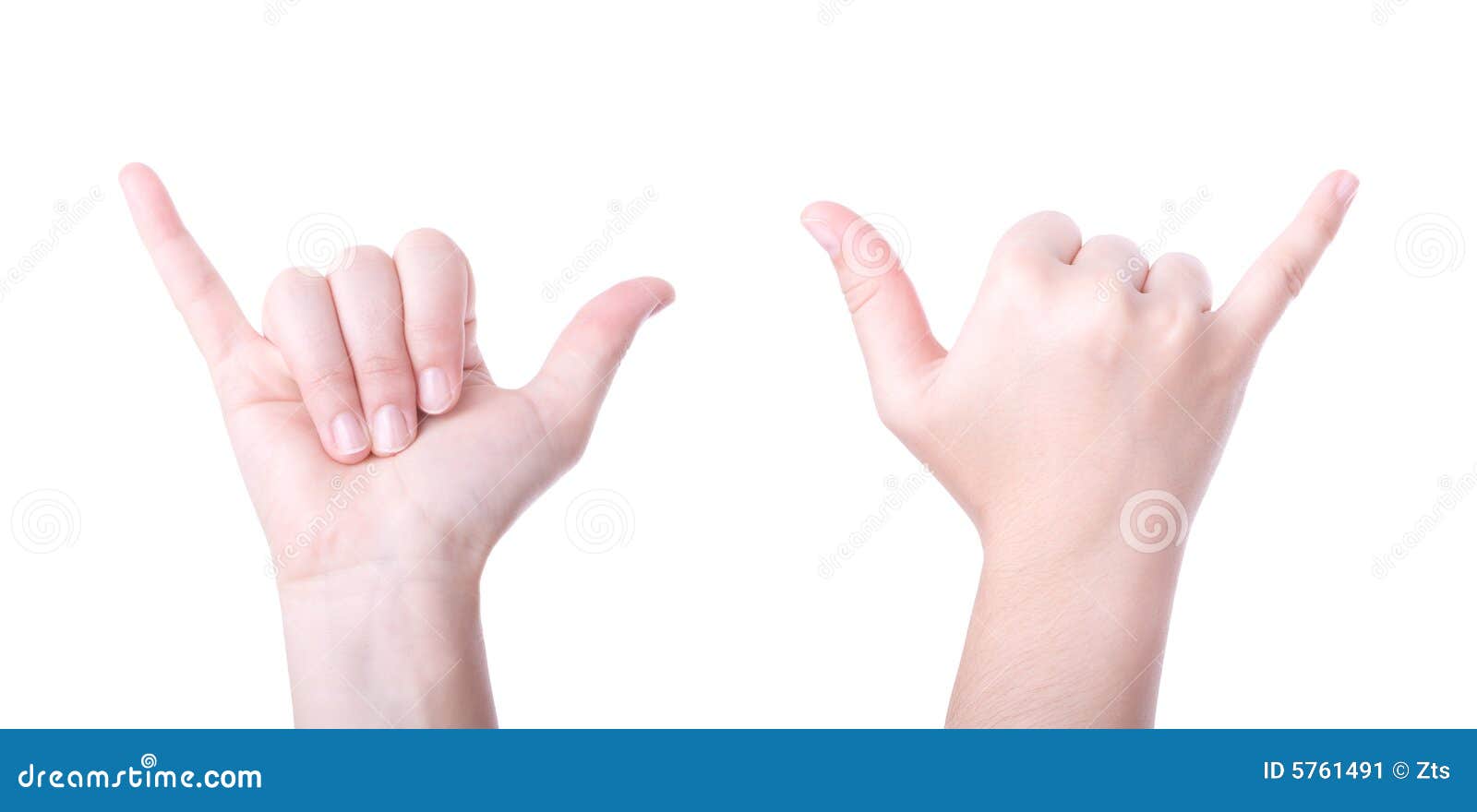 The Shaka Hand Sign Is A Greeting In The Hawaiian Culture,subsequently ...