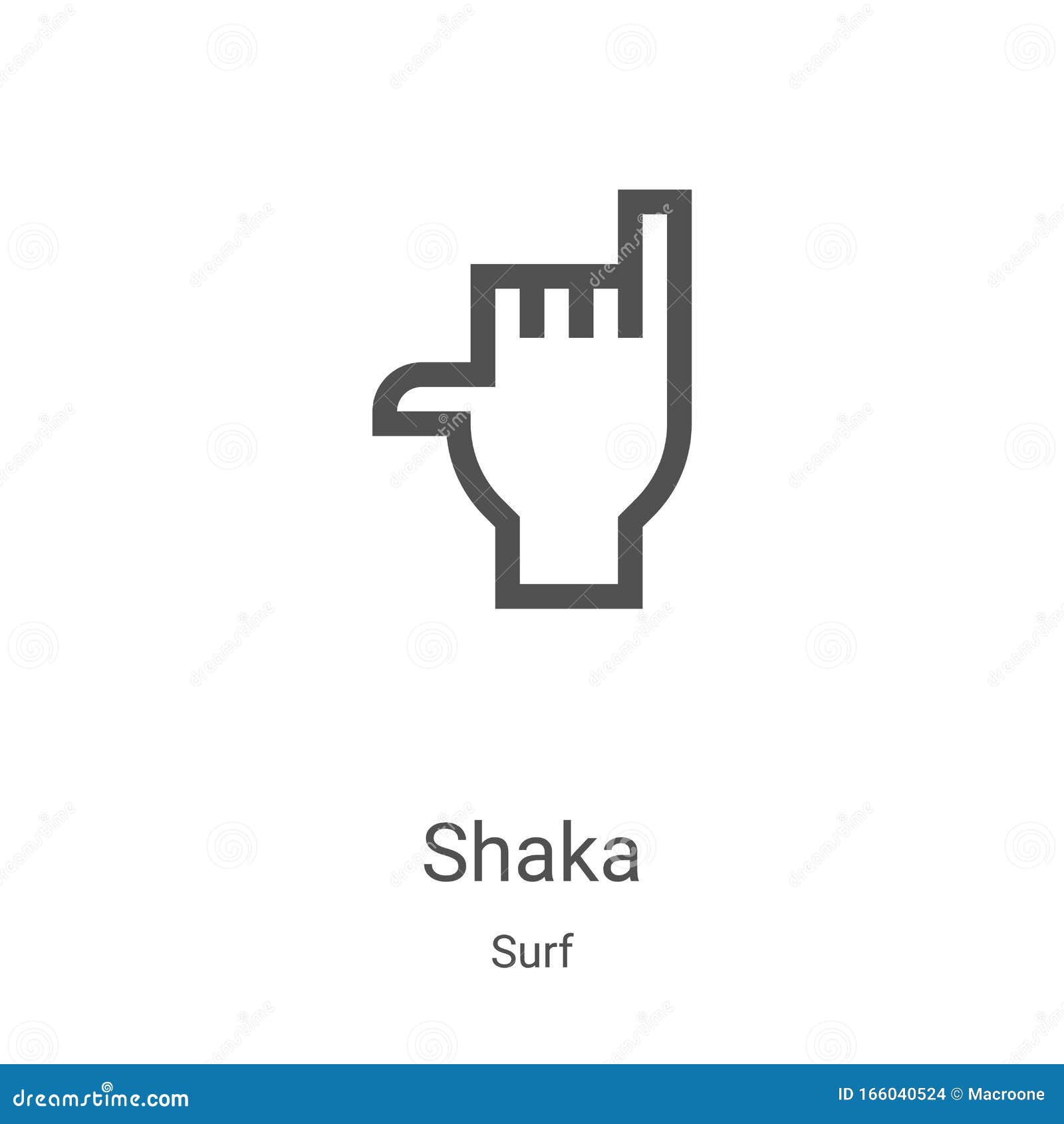 Shaka Icon. Hang Loose Hand Sign And Symbol, Shaka Hand, Shaka Symbol ...