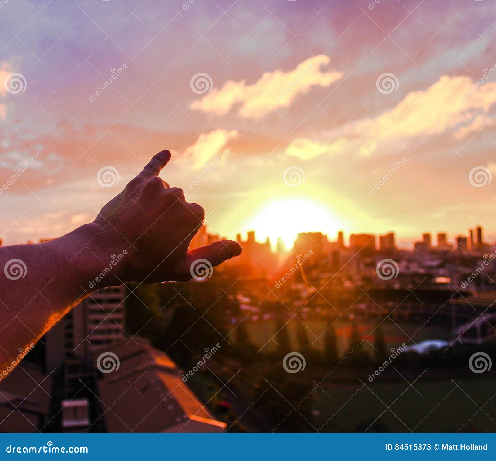 Shakas and sunsets stock image. Image of sunsets, hawaii - 84515373