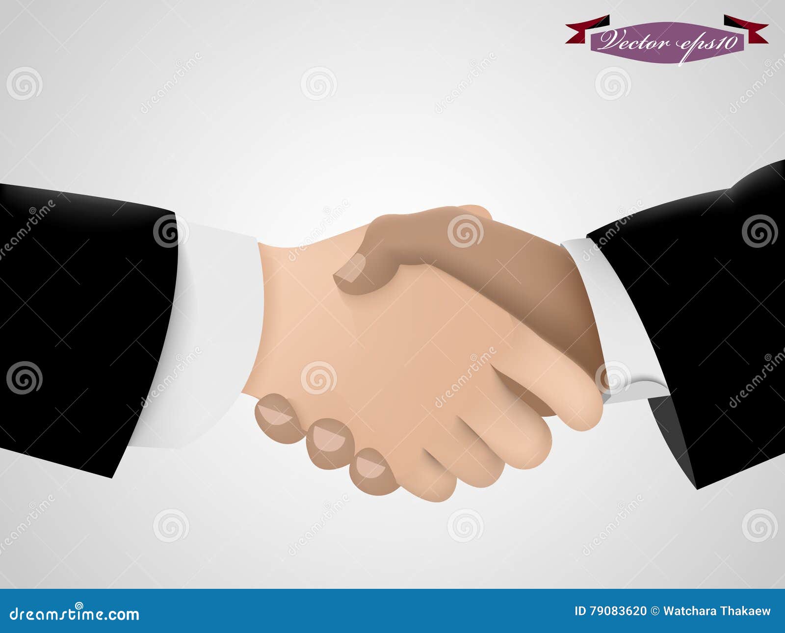 Shake hand stock illustration. Illustration of business - 79083620