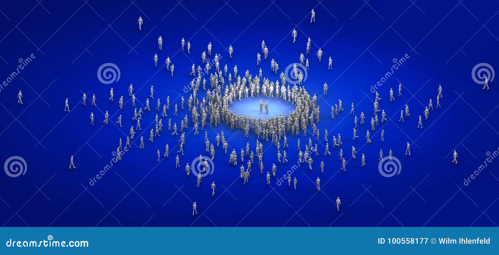 Shake Hands As a Symbol for Peace Stock Illustration - Illustration of ...