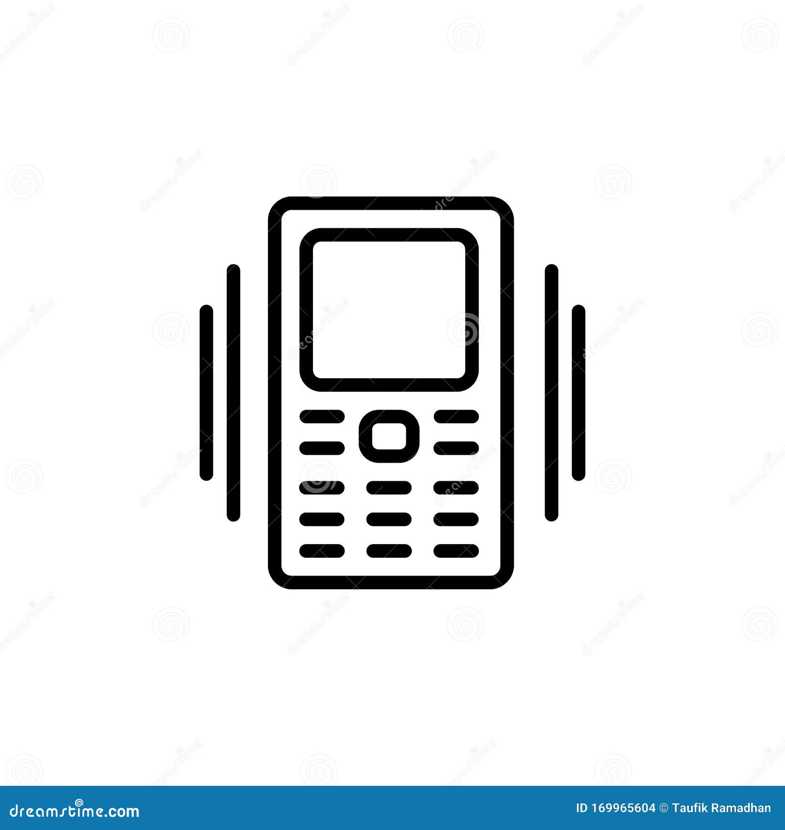 Shake Phone Icon Design Line Style. Perfect for Application, Web, Logo ...