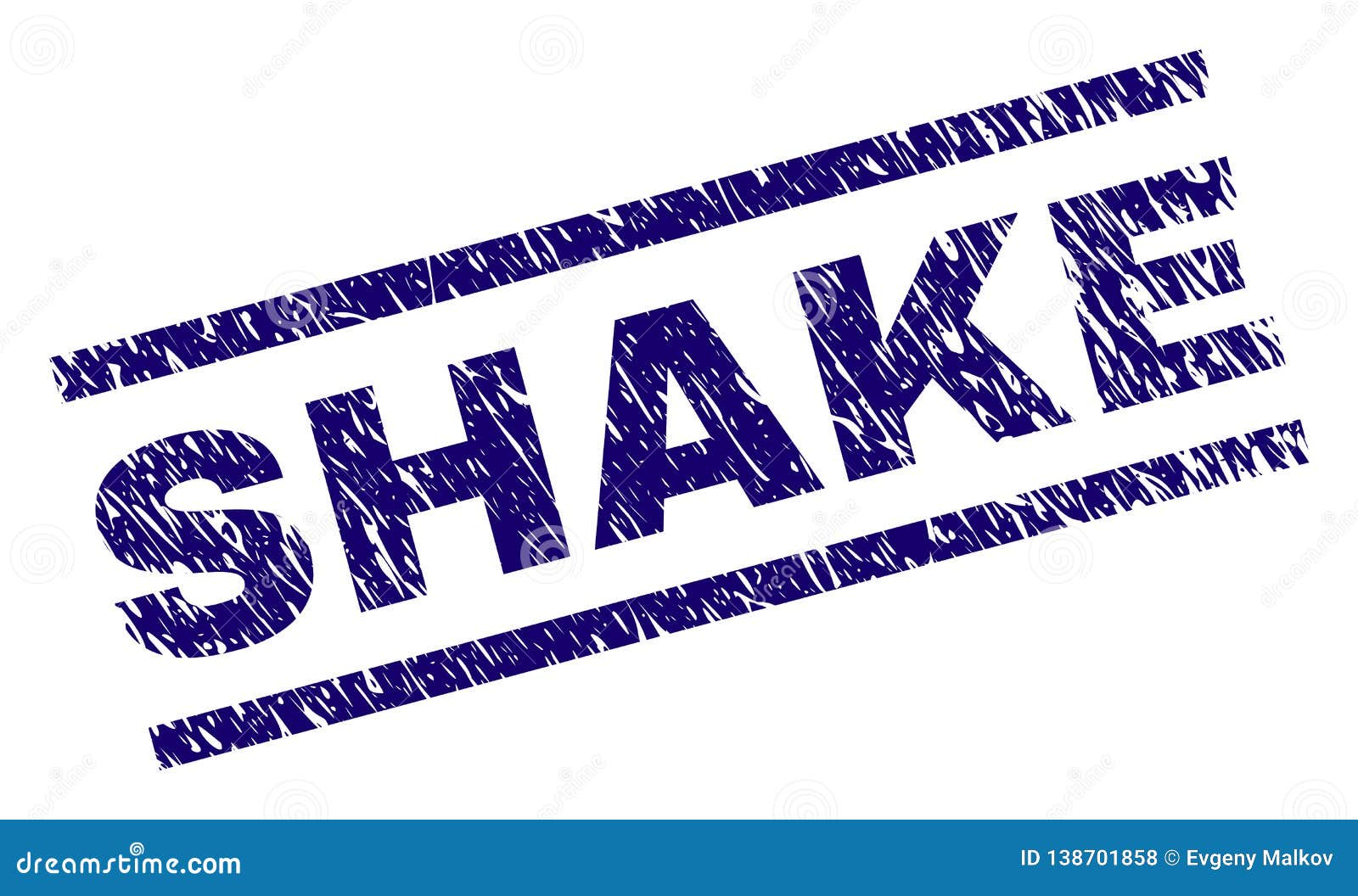 Scratched Textured SHAKE Stamp Seal Stock Vector - Illustration of ...