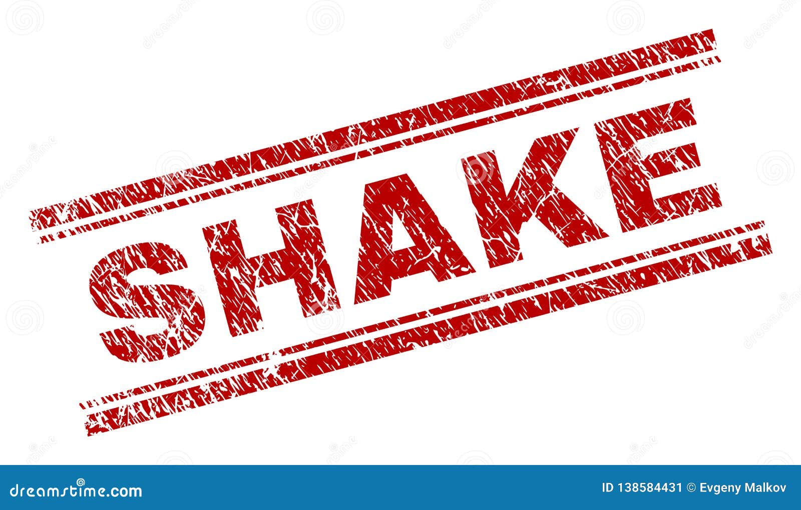 Grunge Textured SHAKE Stamp Seal Stock Vector - Illustration of aged ...