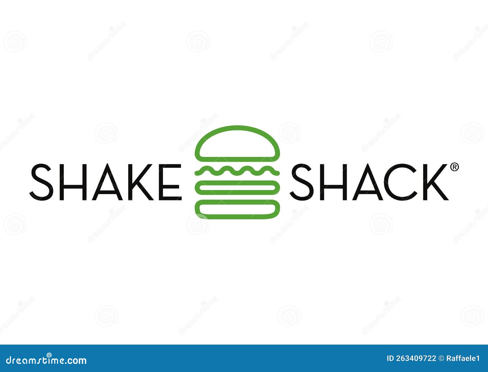 Shake Shack Logo stock illustration. Illustration of burger - 263409722