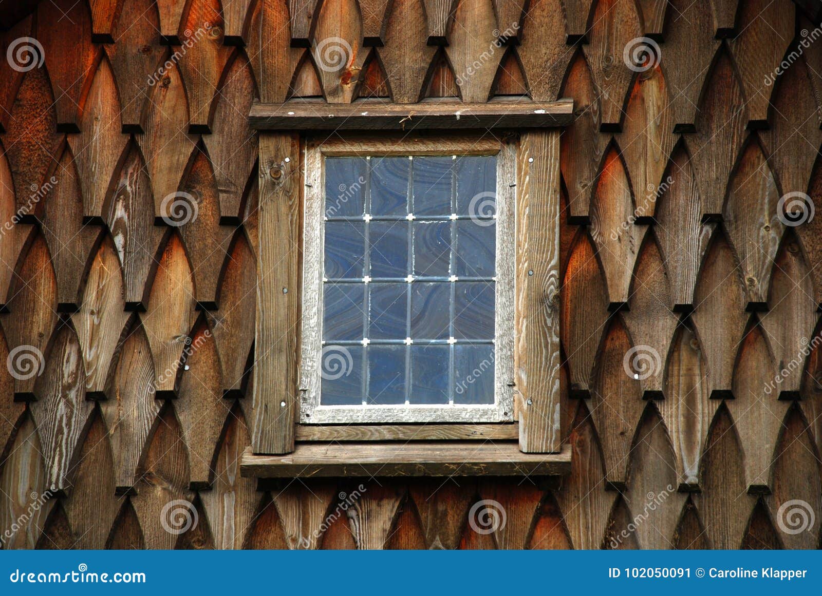 Shake Shingle Window stock image. Image of architectural - 102050091