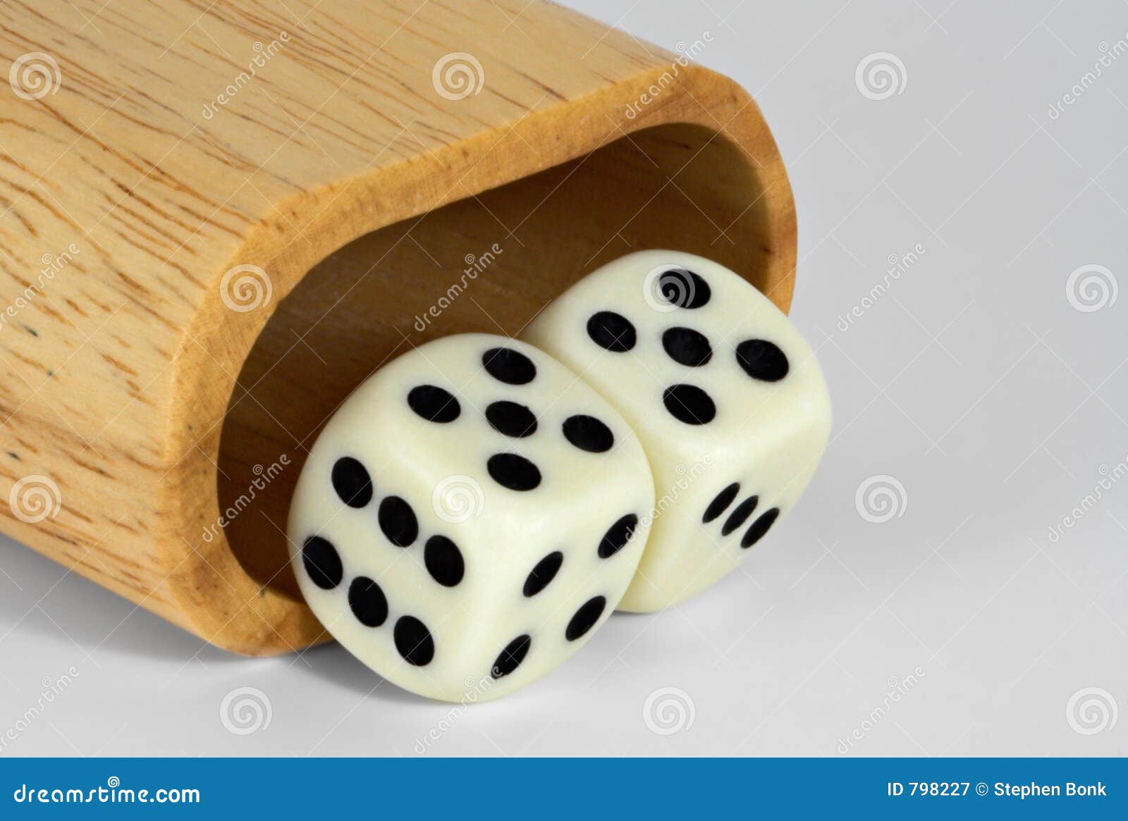 Shaker and Dice: 55 stock image. Image of playing, play - 798227